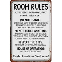 Our Movie Room 9"x12" Metal Sign, Wall Decor for Office or Meeting Room ...