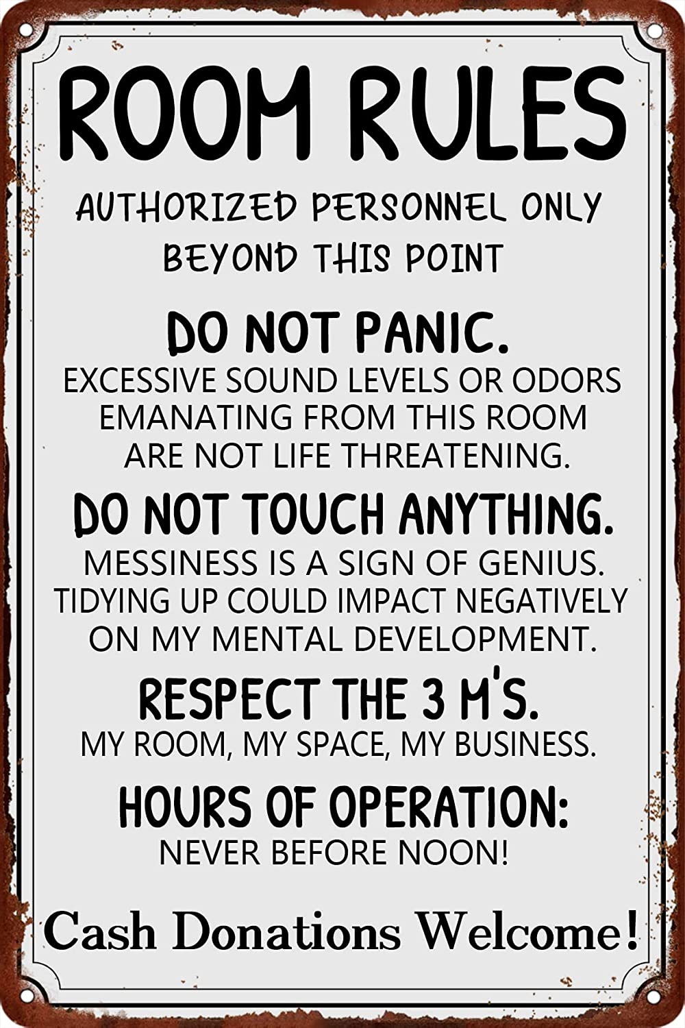 Our Movie Room 9"x12" Metal Sign, Wall Decor for Office or Meeting Room ...