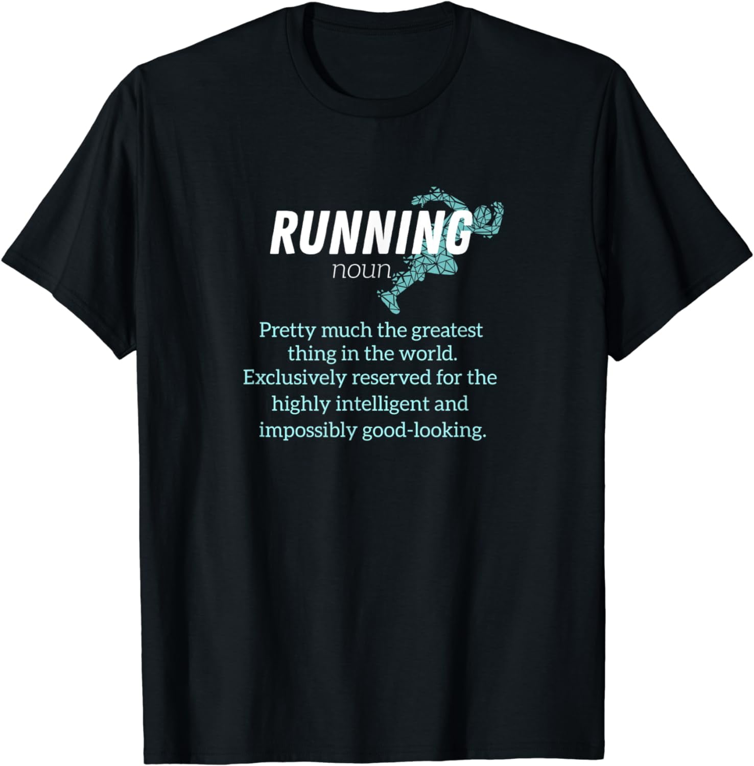 Funny Running Fake Definition Marathon Racer T-Shirt - Walmart.com
