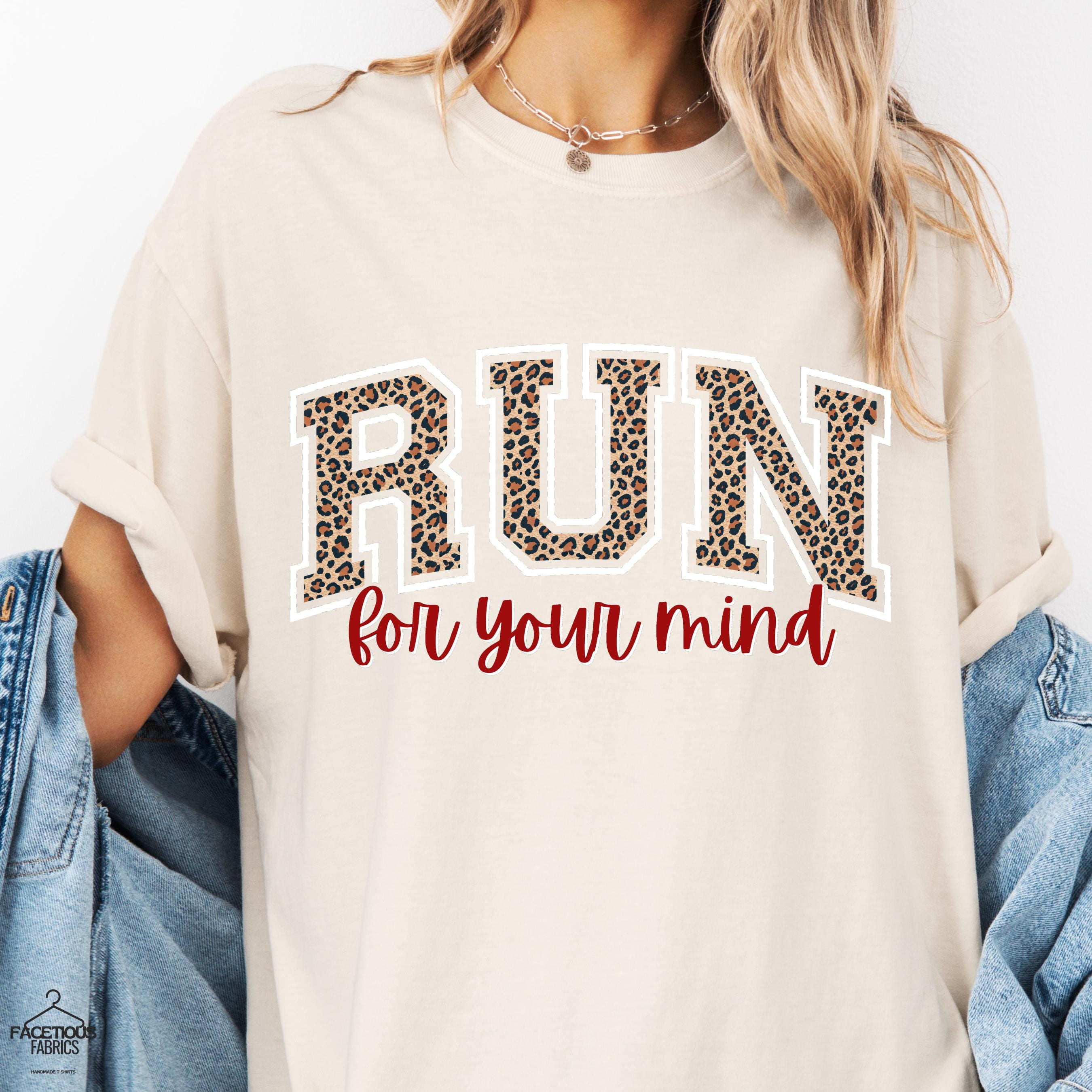 Funny Running Shirt, Run for Your Spirit tee, Workout Motivation Tee ...
