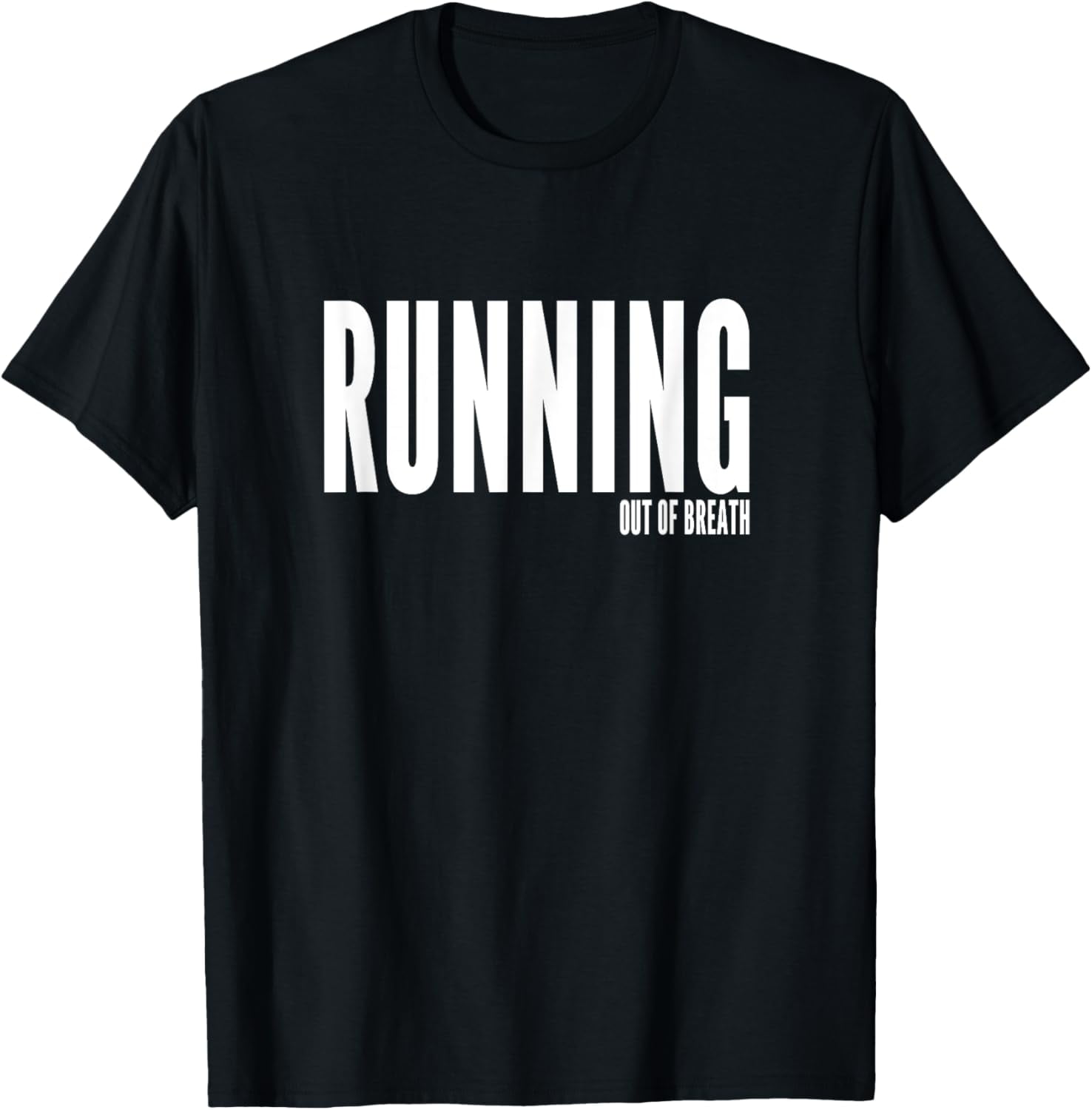 Funny Running Funny Creative Graphic T-Shirt For Marathon Runner ...