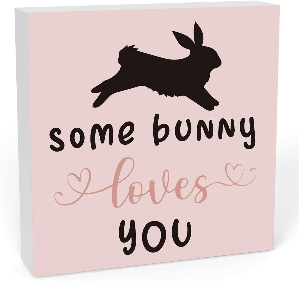 Funny Rustic Pink Farmhouse Easter Decorations Country Home Office Desk ...