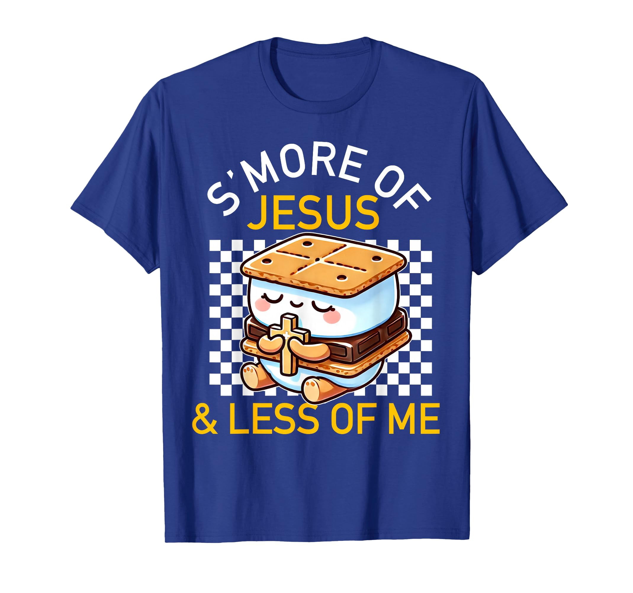 Funny S'more-Themed Cartoon T-Shirt for Christian Faith and Humor ...
