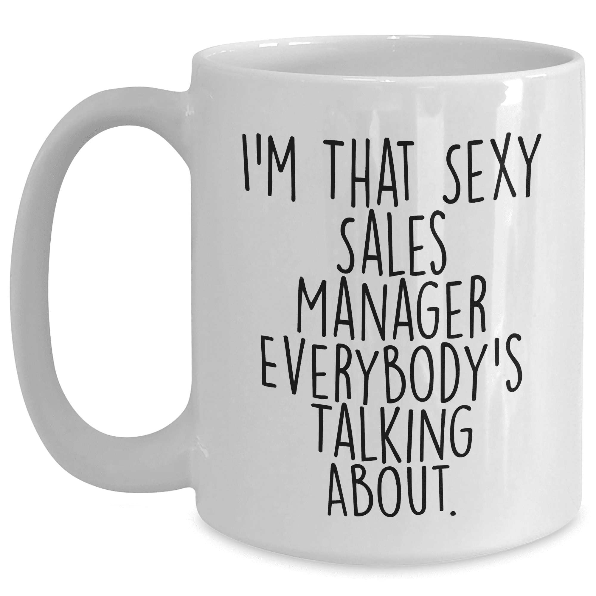 Funny Sales Manager Gifts from Friends, Cute White Coffee Mugs for ...