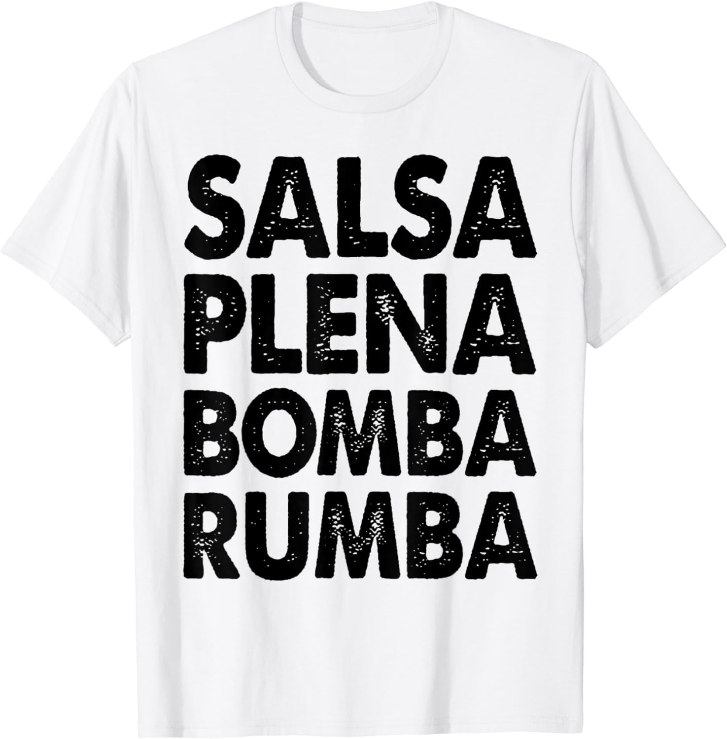 Funny Salsa Dance Tee Shirts Women Salsa Plena Bomba Rumba T-Shirt ...