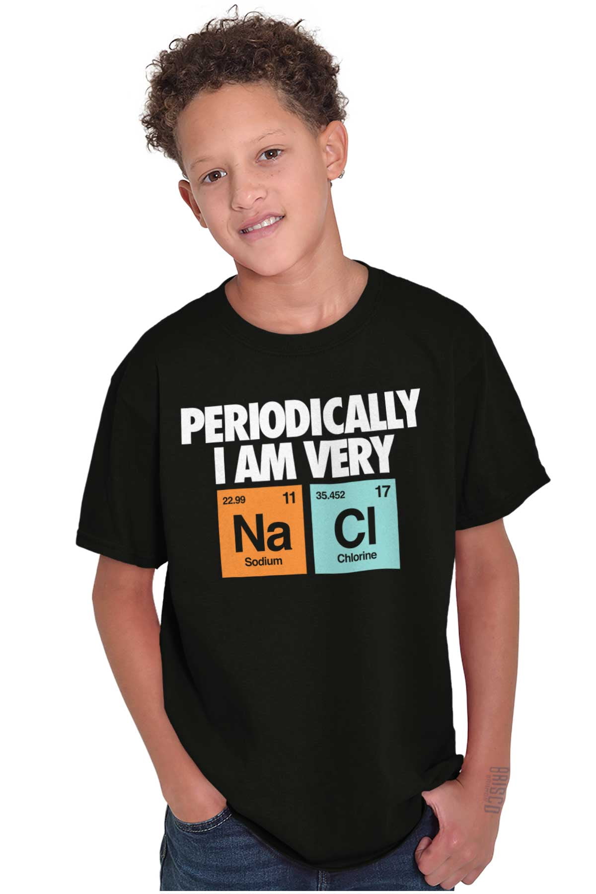Funny Salty Chemistry Science Joke Crewneck T Shirts Boy Girl Teen ...