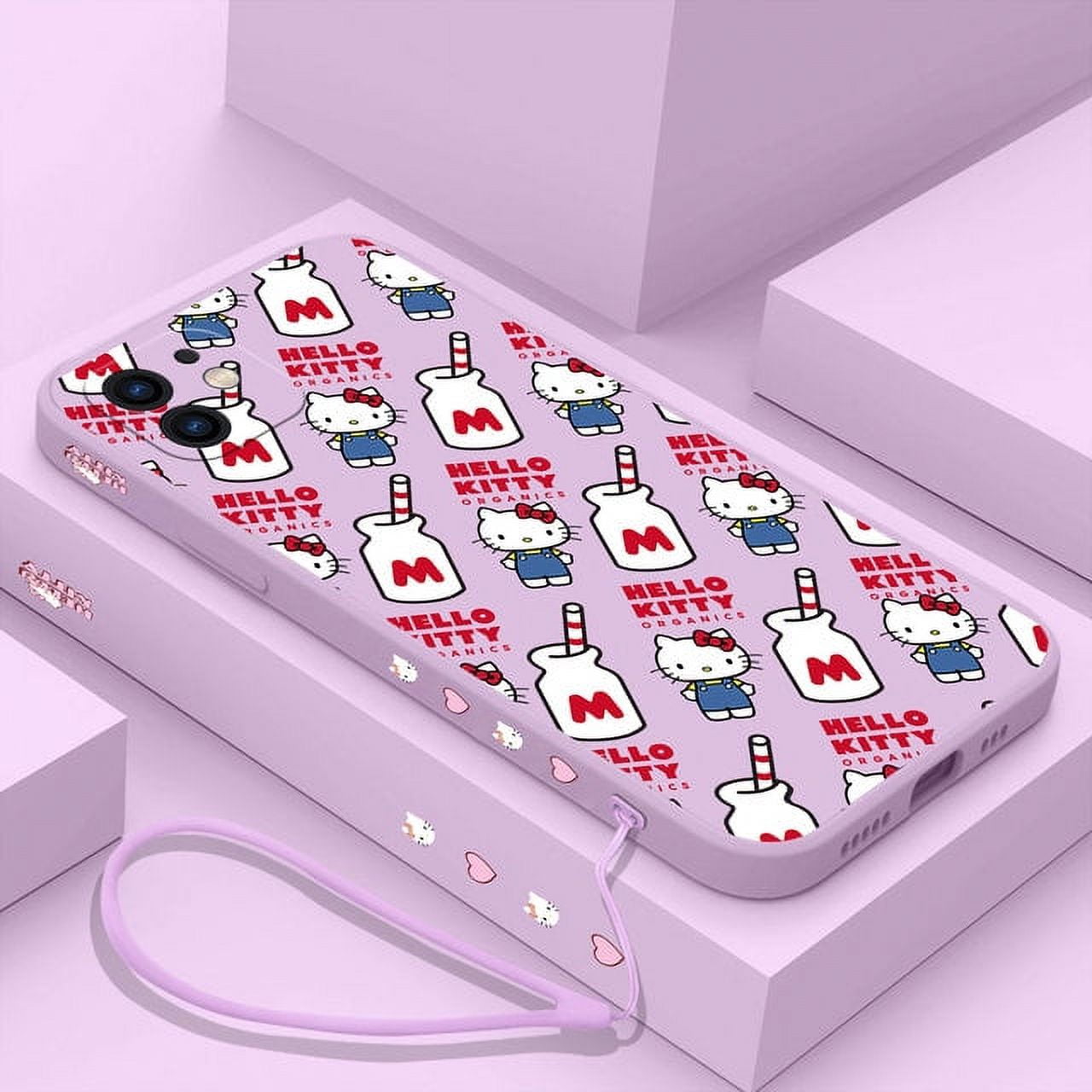 Funny Sanrio Hello Kitty Phone Case For Samsung Galaxy S24 S23 S22 S21 ...
