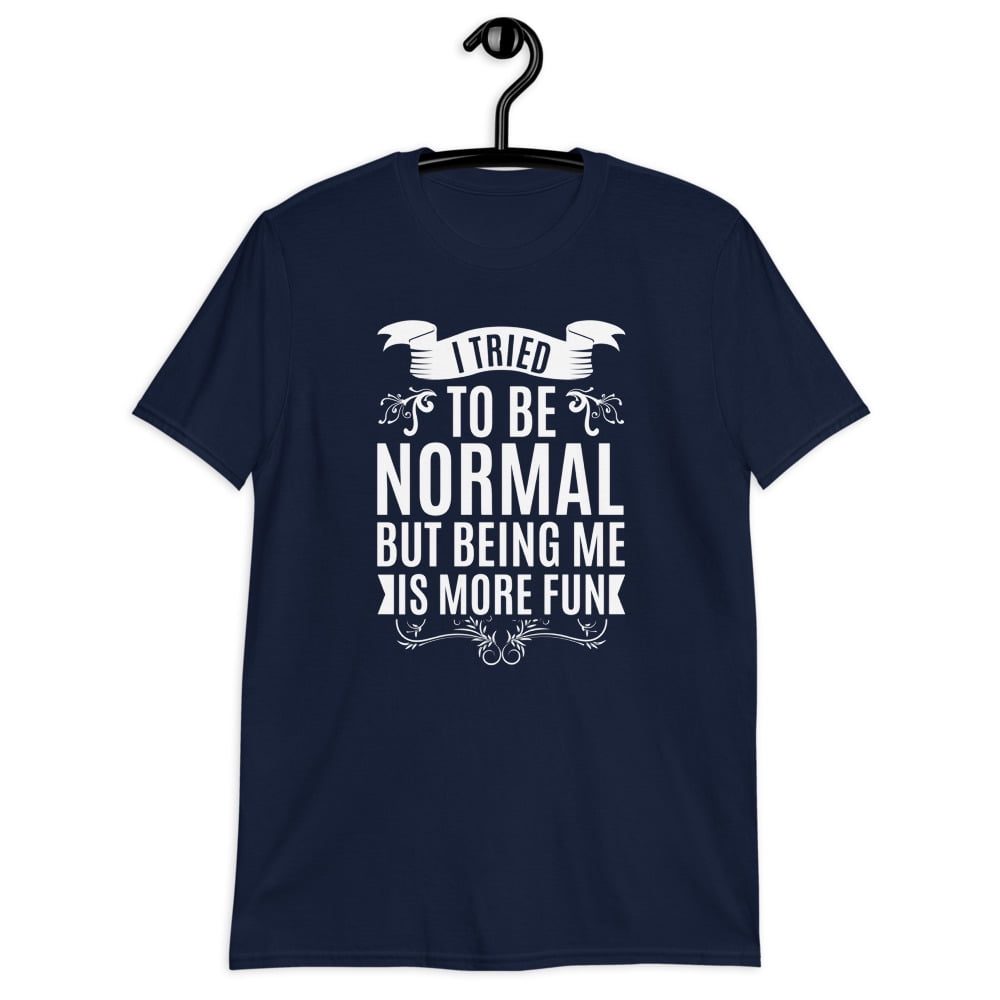 Funny Sarcasm Graphic Novelty Fun Tee Shirt (Navy, XL) - Walmart.com