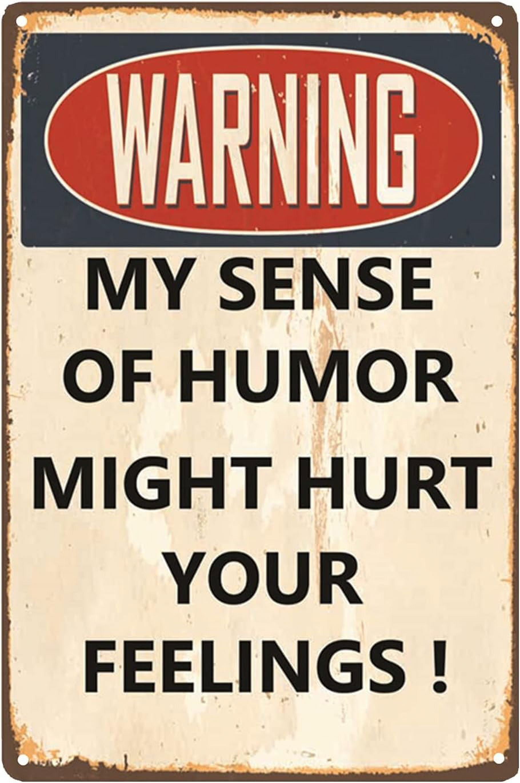 Funny Sarcastic Metal Signs For Garage Office Signs, Man Cave Bar ...