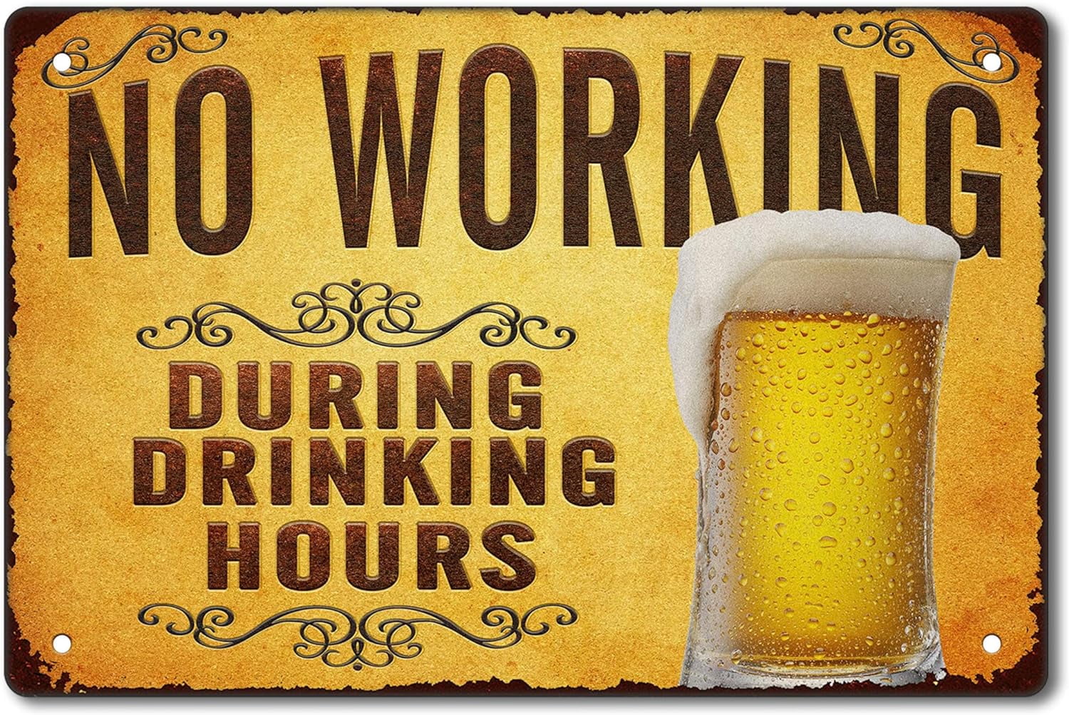 Funny Sarcastic Metal Signs,Warning My Sense Of Humor Might Hurt Your ...