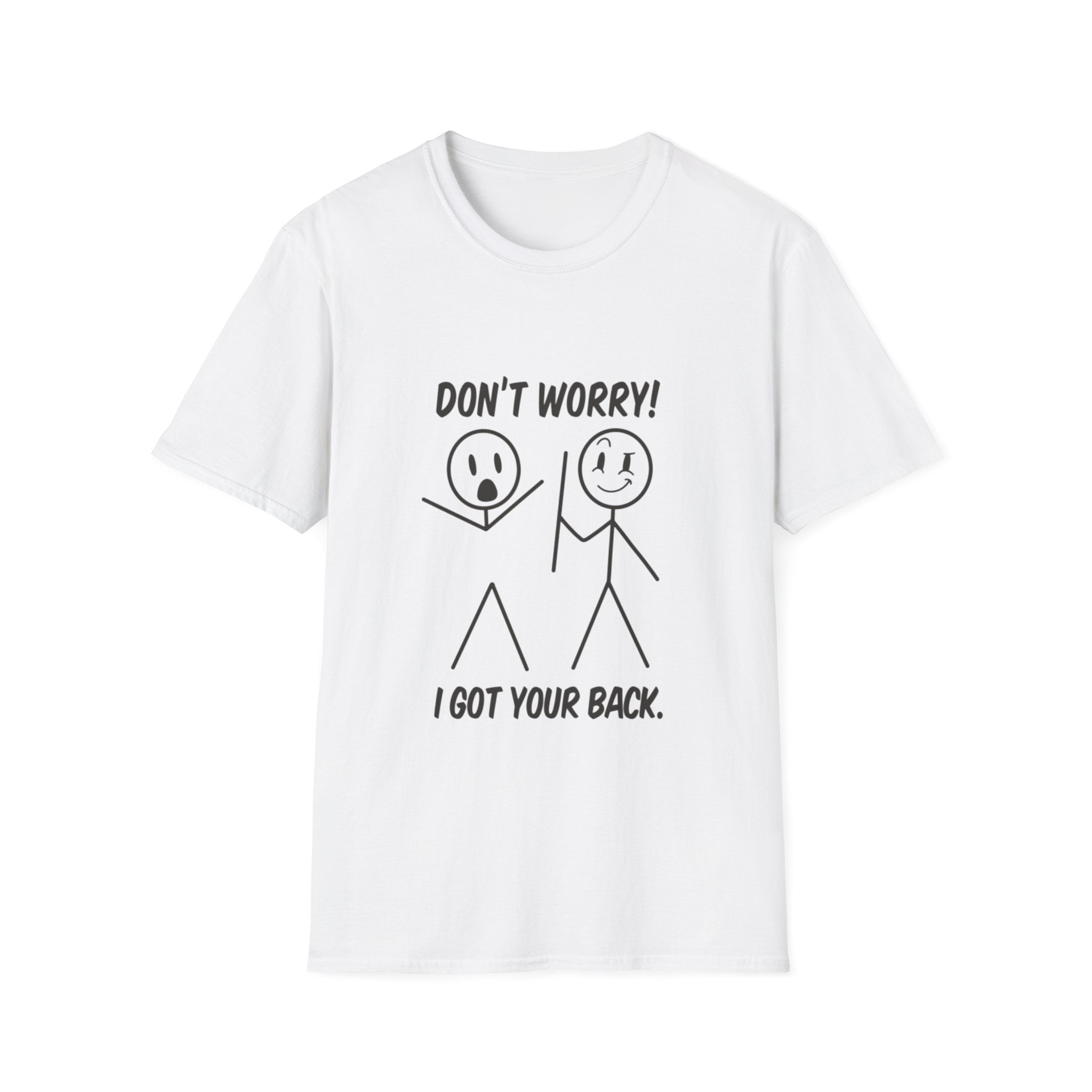 Funny Sarcastic Stick Figure Back Humor Graphic Novelty - Walmart.com
