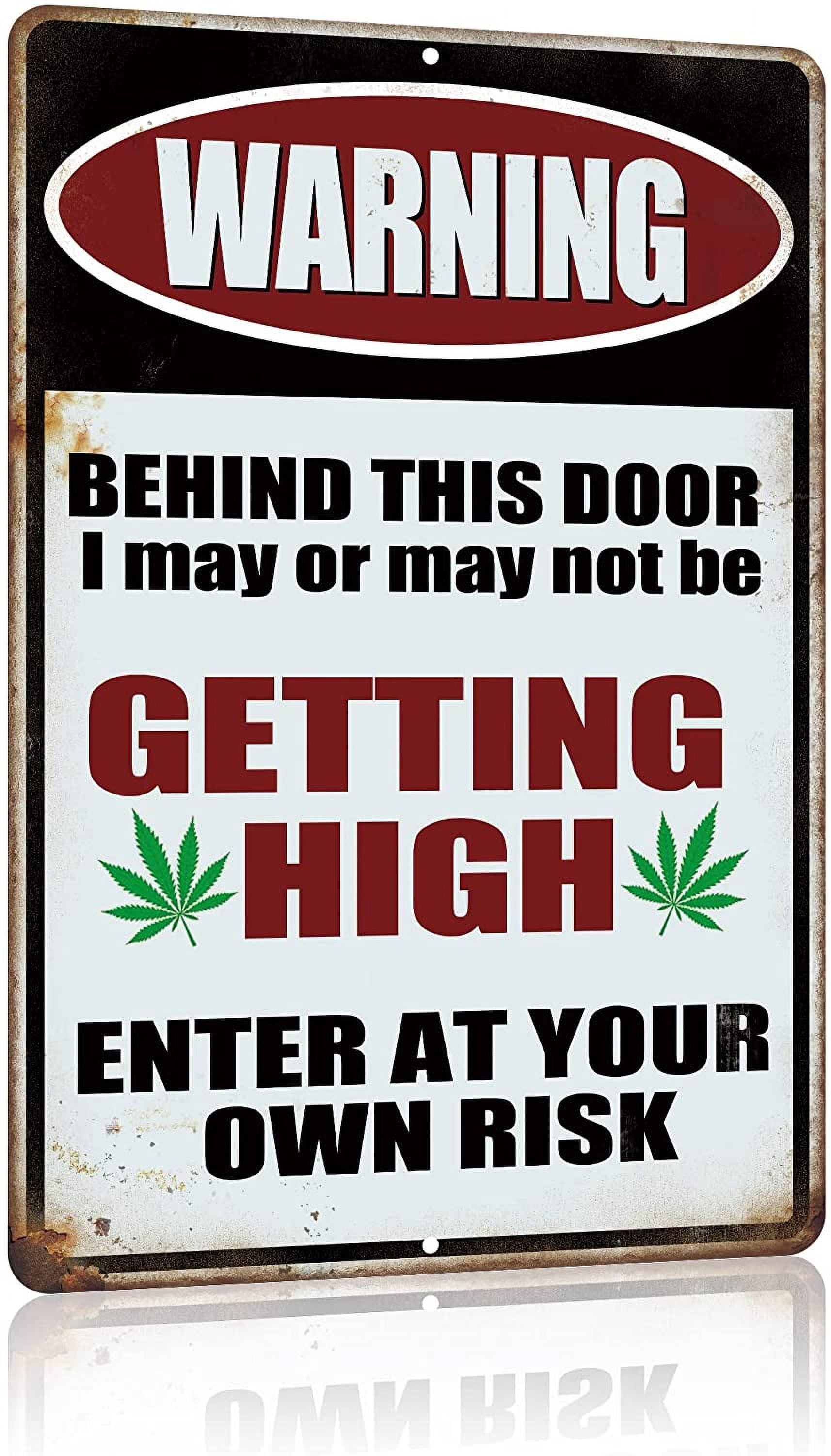 Funny Sasquatch Gift Metal Sign Warning Property Protected by Bigfoot ...