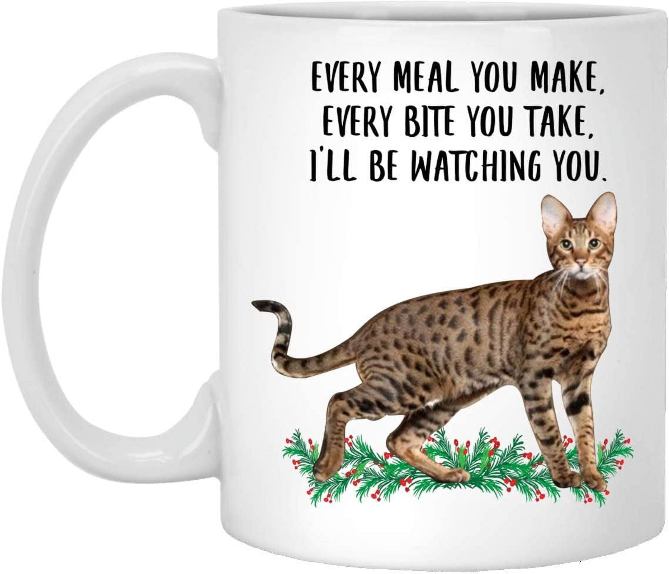 Funny Savannah Cat Brown Black Gifts For Women Mother's Day 2022 Every ...