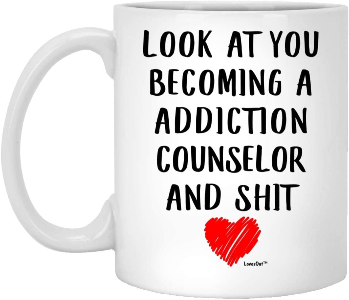 Funny Saying Addiction Counselor Funny Birthday Gifts Christmas 2022 ...