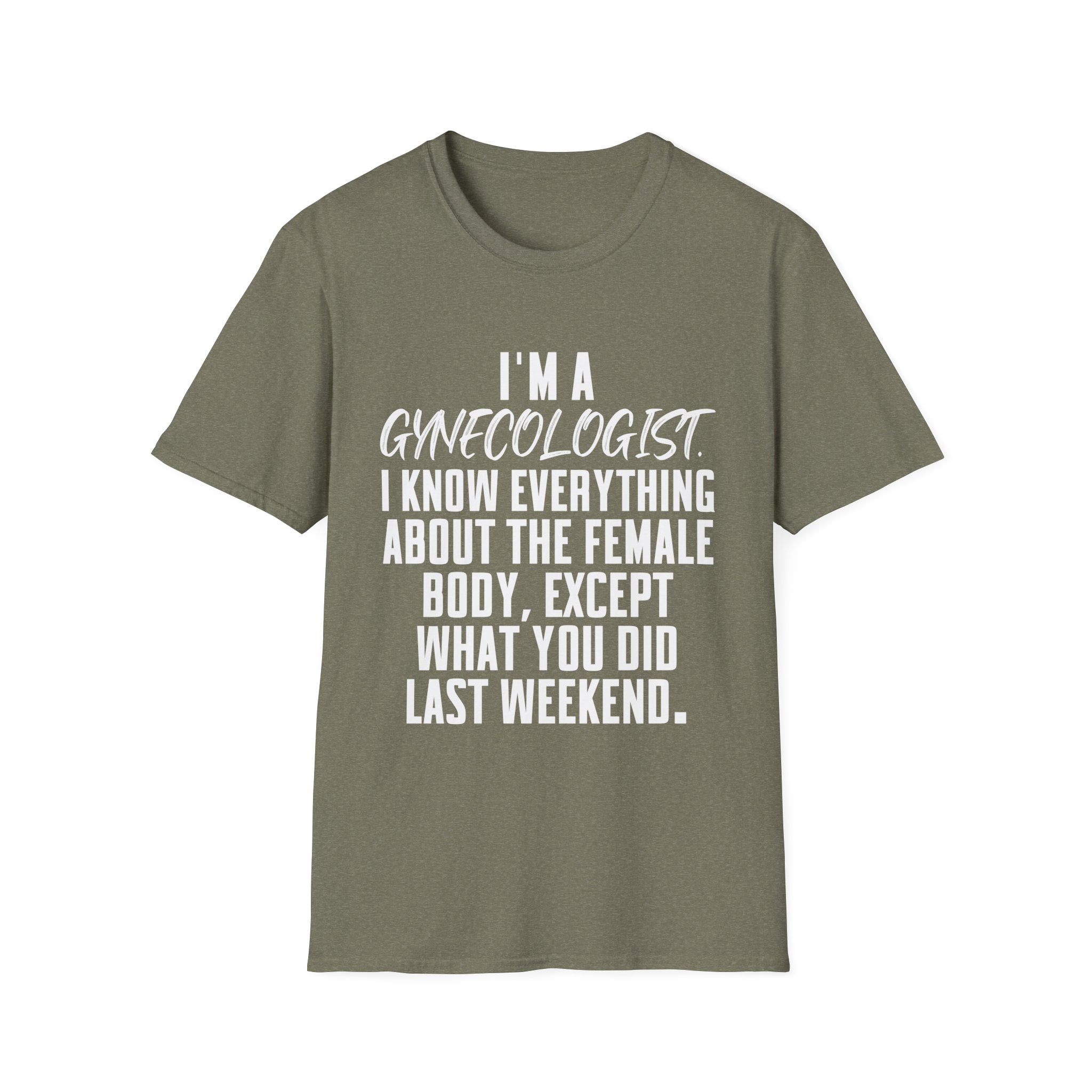 Funny Saying Gynecologist Doctor Gynecology Learning School Novelty ...
