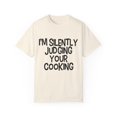 Funny Saying I'm Silently Judging Your Cooking Women Men Pun Novelty ...