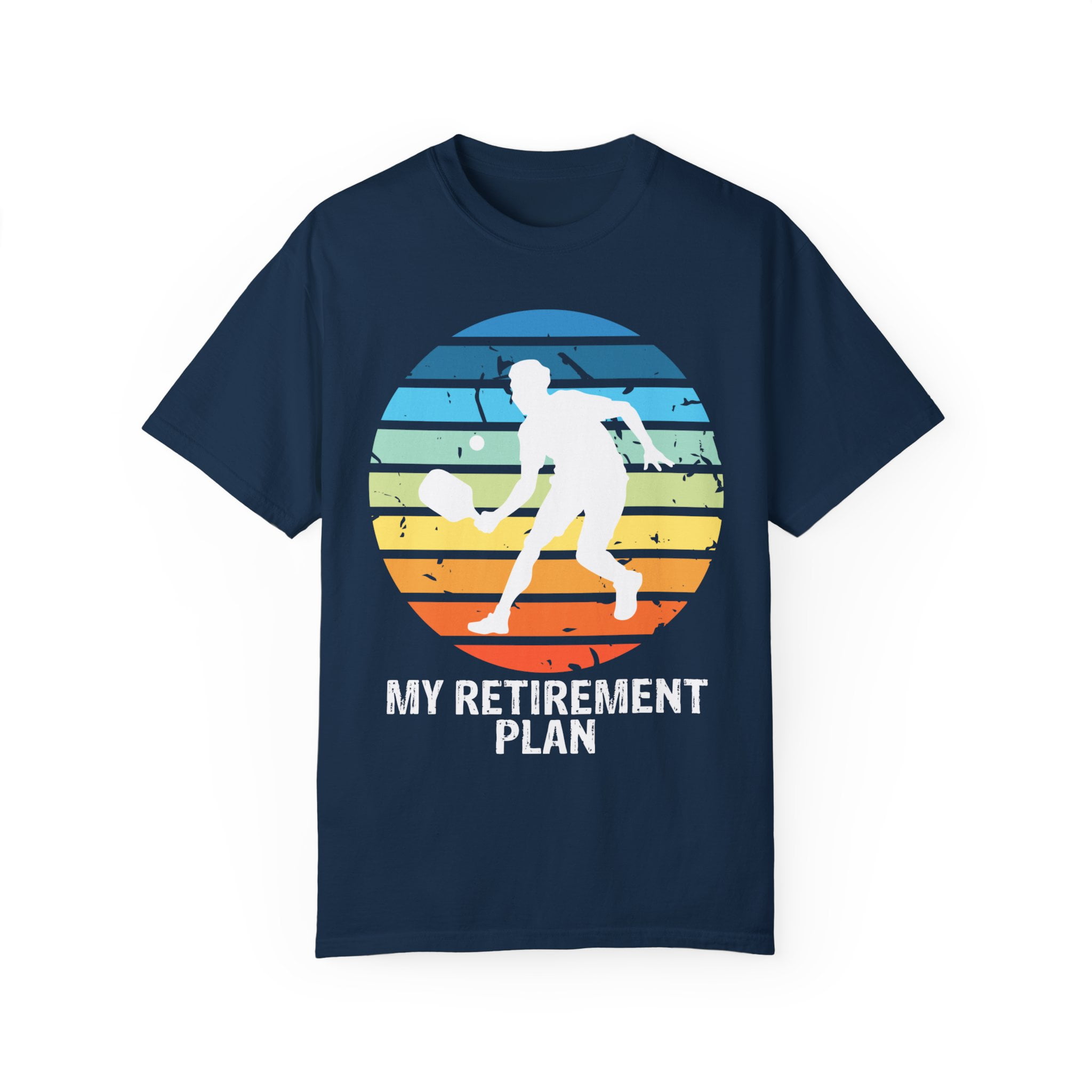 Funny Saying My Retirement Plan Pickleball Introverted Sport Hilarious ...