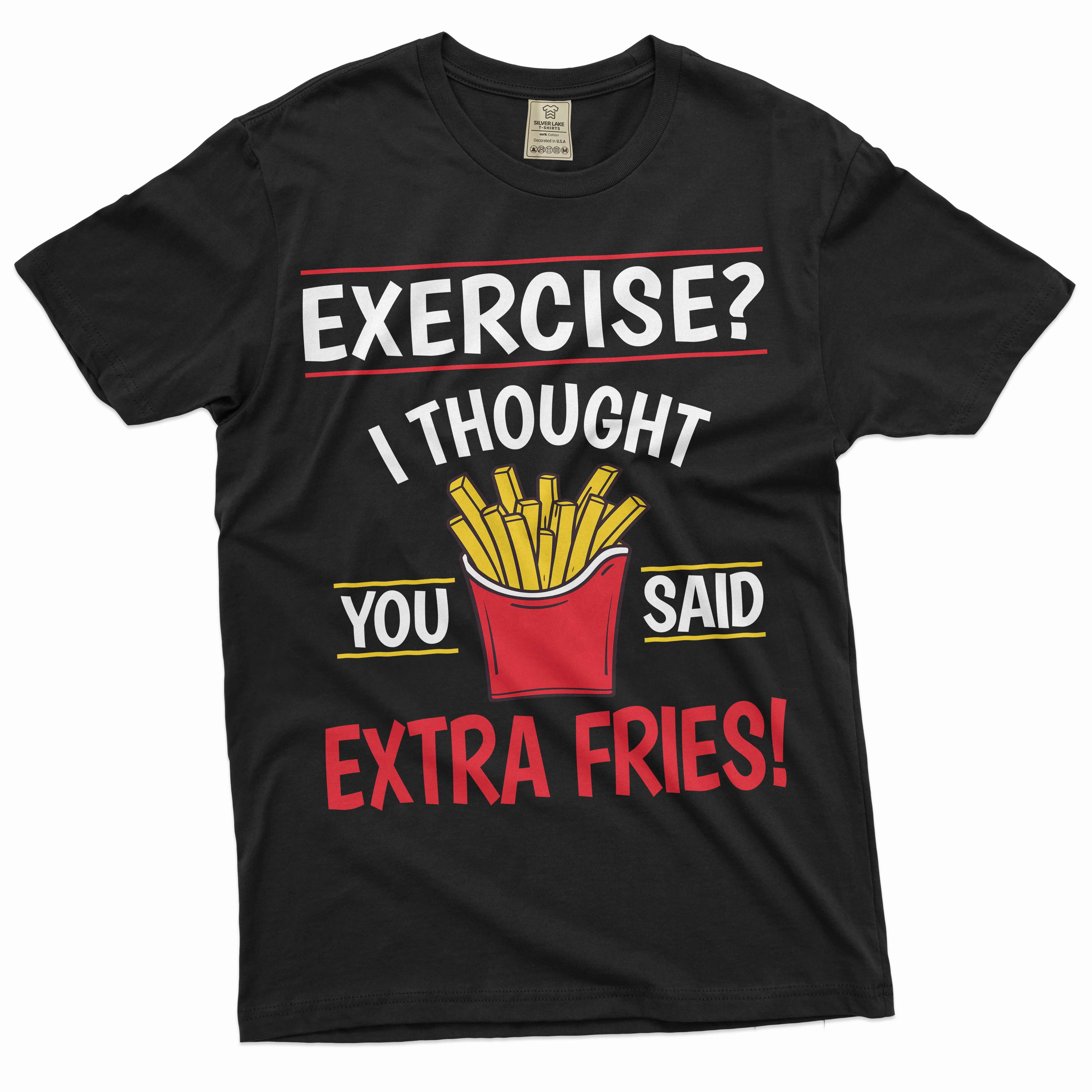 Funny Saying Shirt Humor Humorous Joke Shirt Exercise Gym Fitness T ...