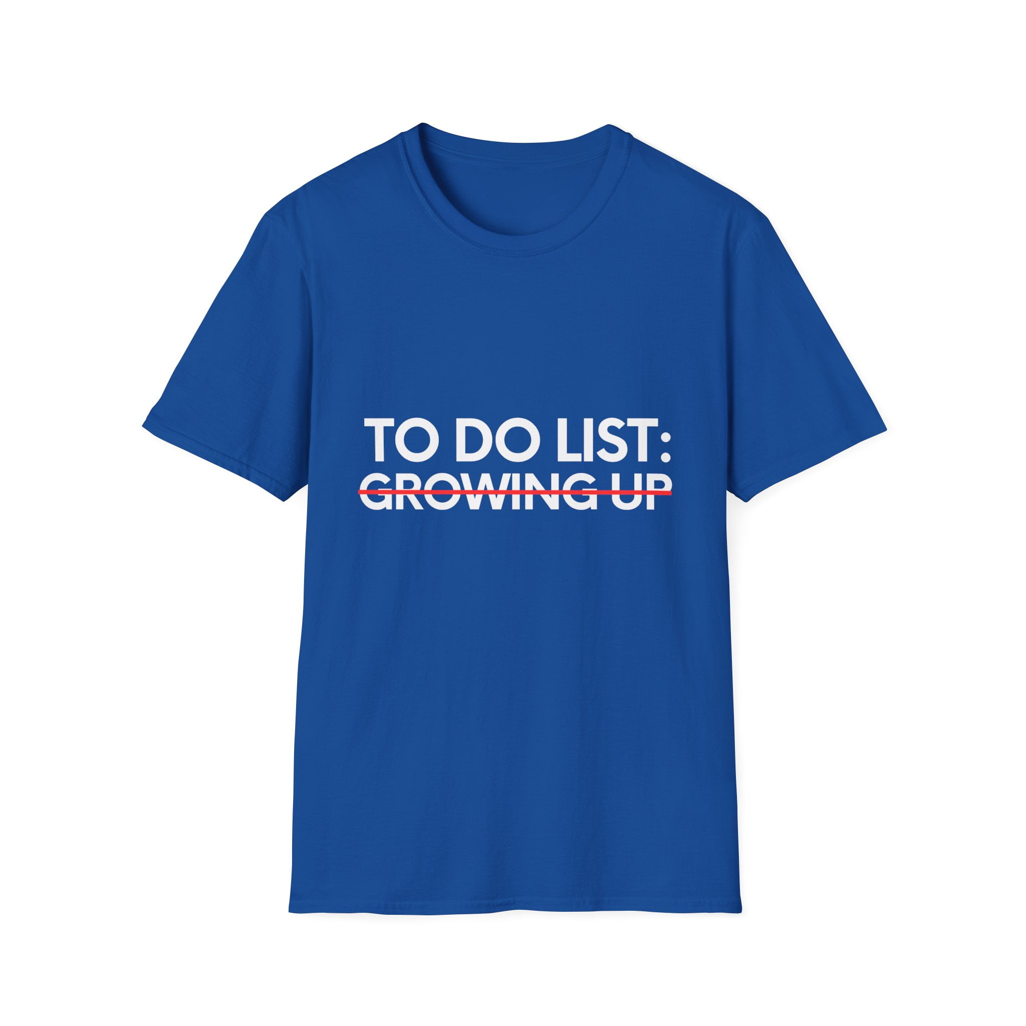 Funny Saying To Do List Growing Up Sarcasm Women Men Gag Novelty ...
