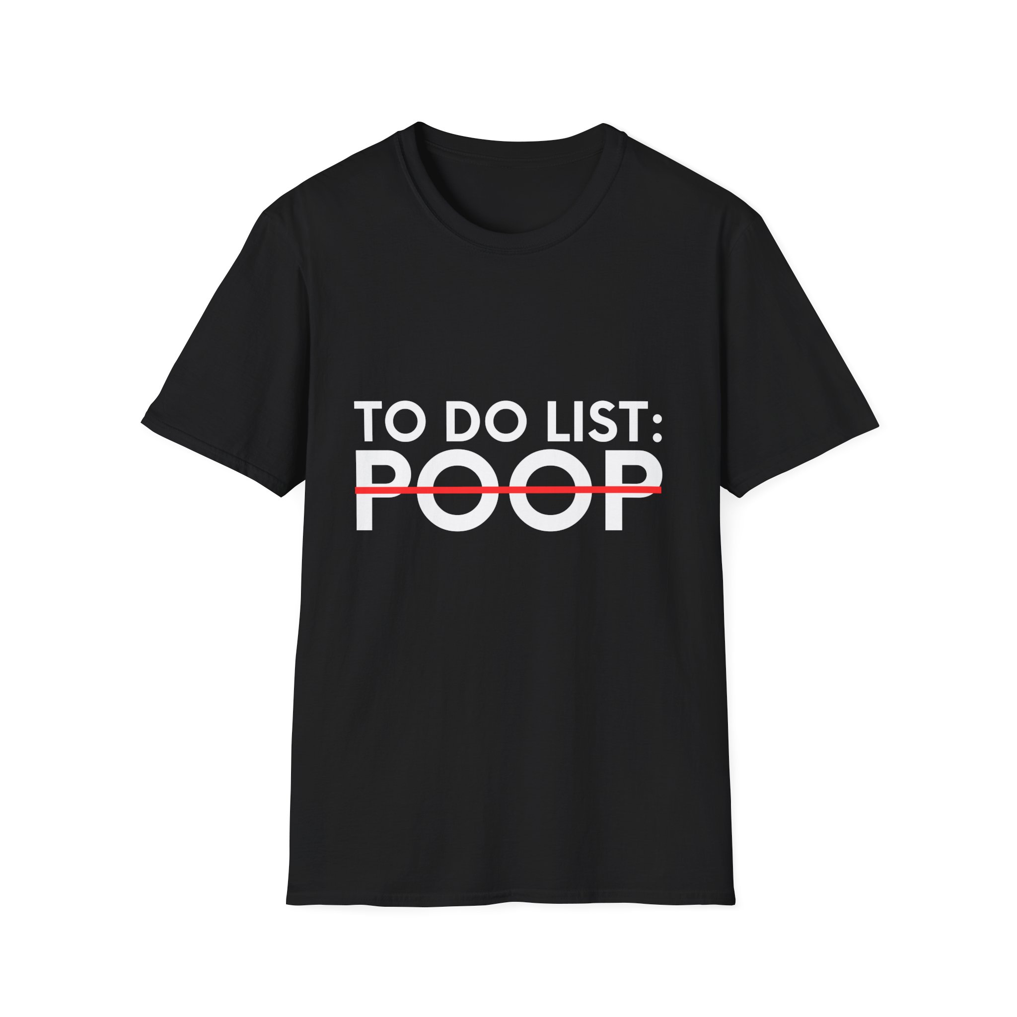 Funny Saying To Do List Poop Sarcastic Women Men Gag Joke Novelty ...