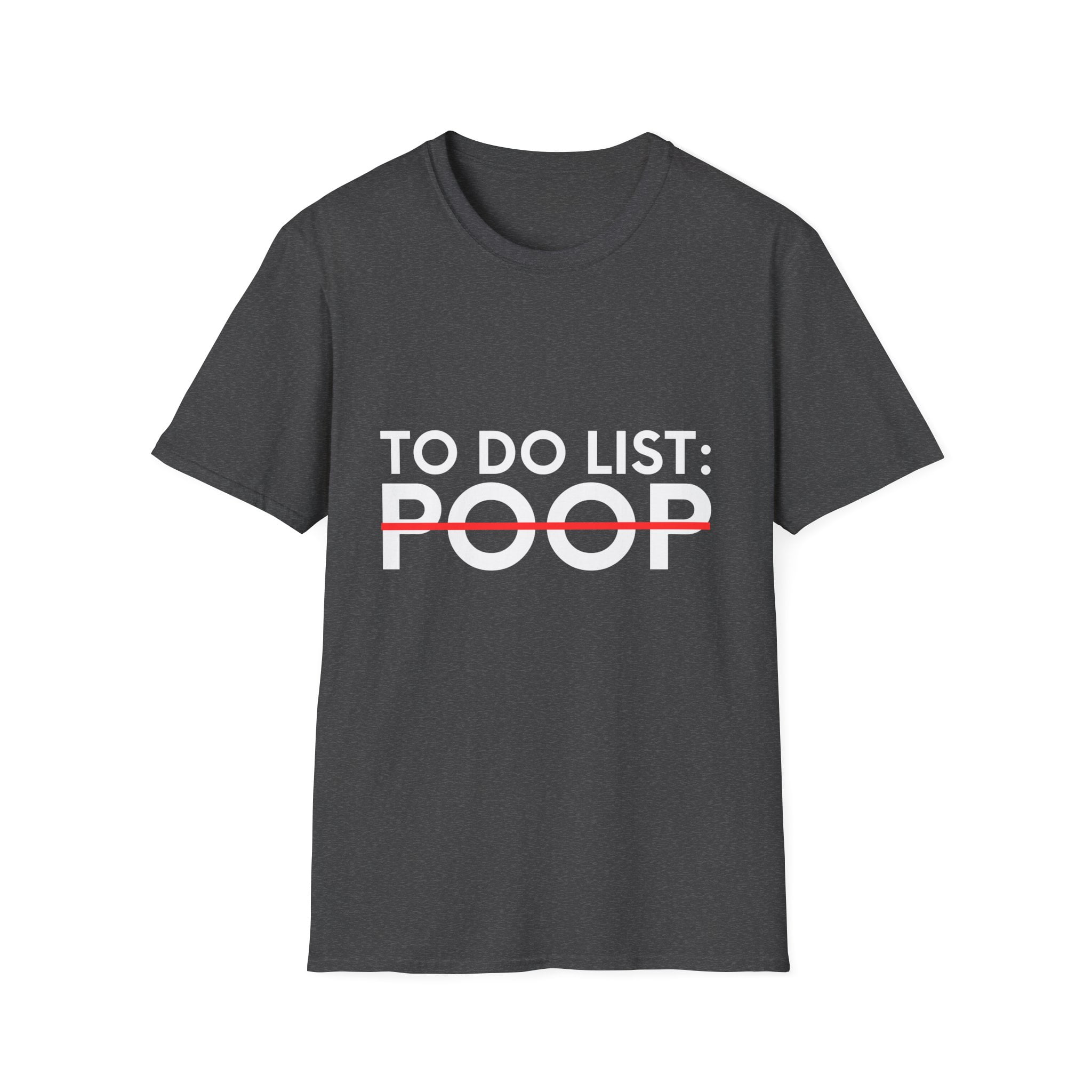 Funny Saying To Do List Poop Sarcastic Women Men Gag Joke Novelty ...