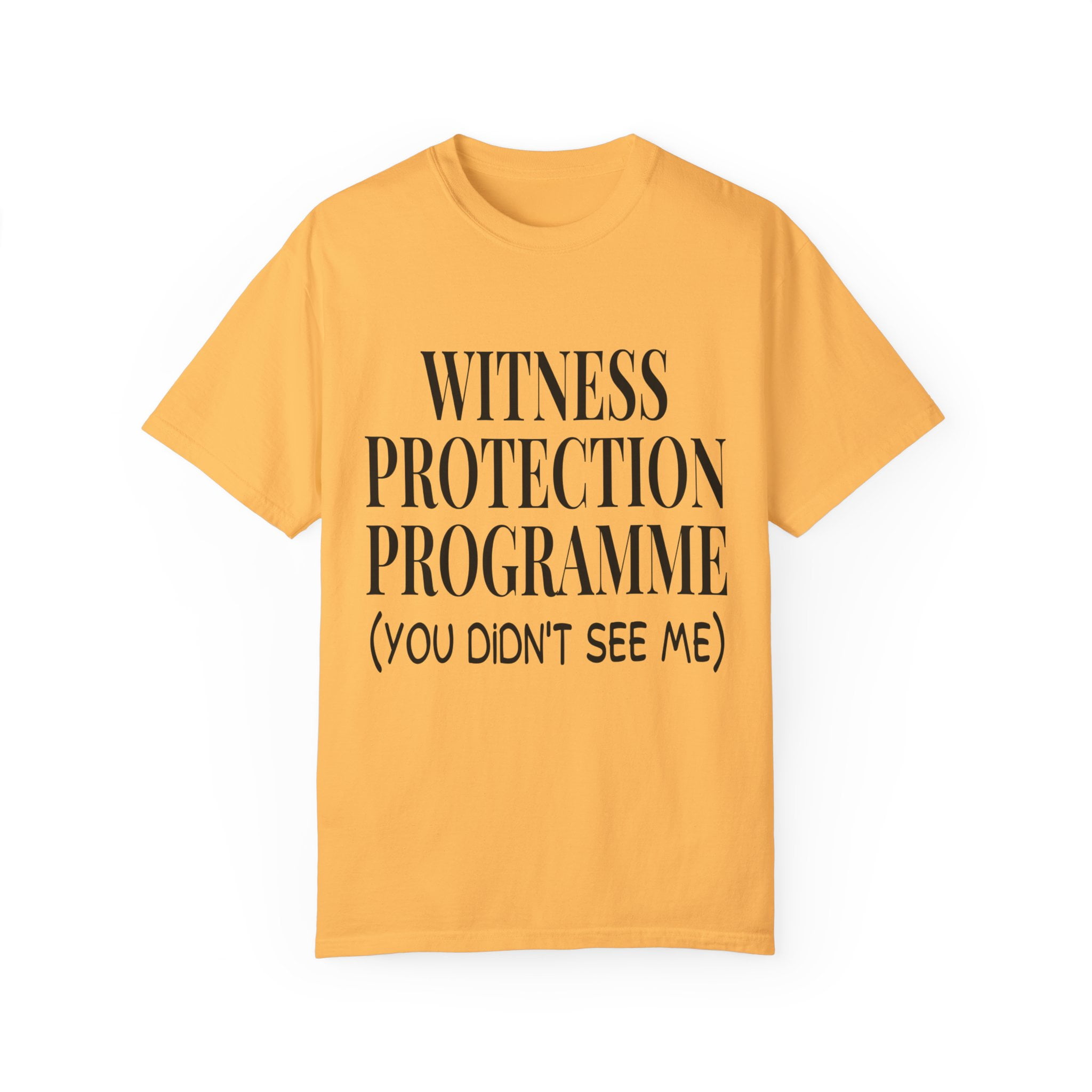 Funny Saying Witness Protection Program Women Wife Gag Novelty Witness ...