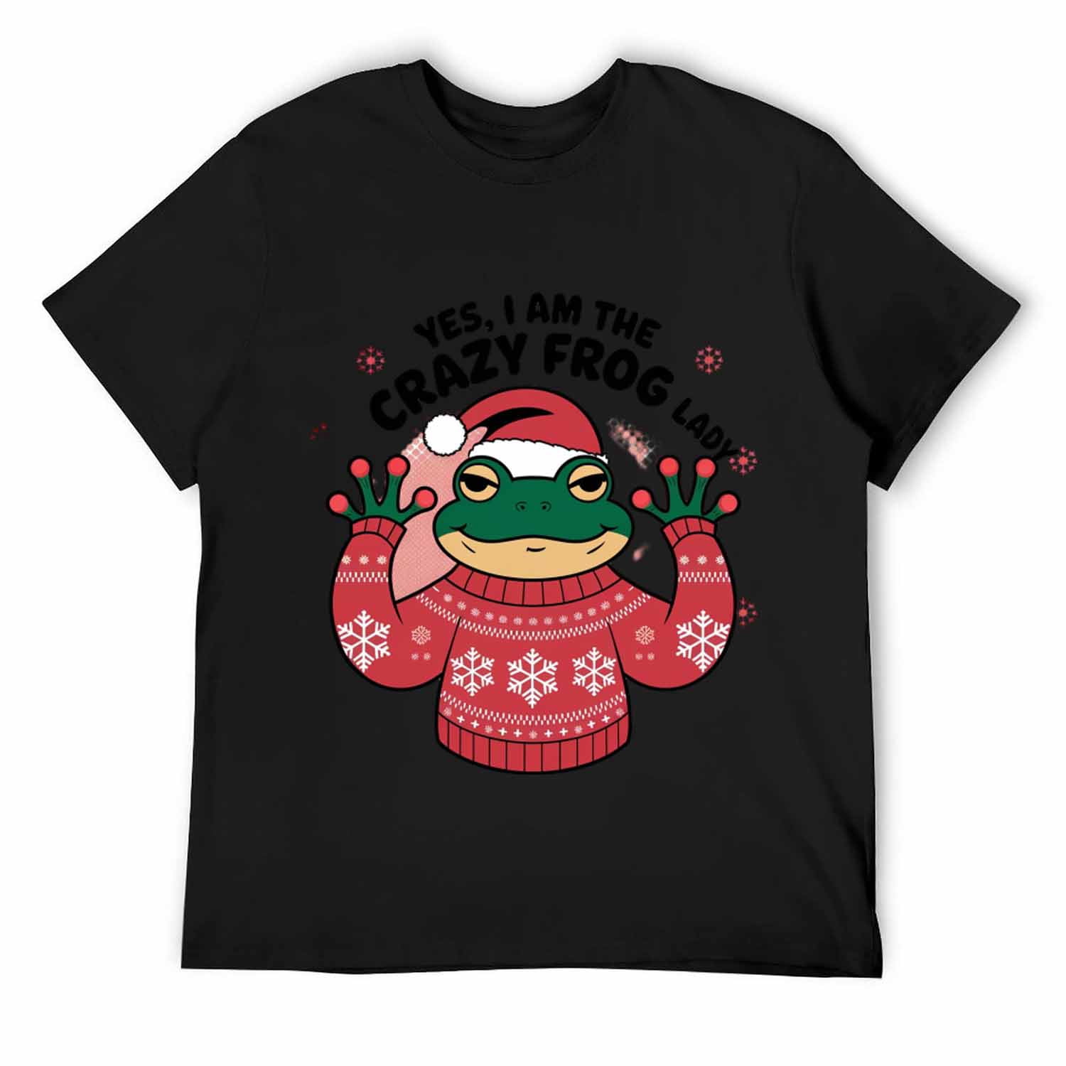Funny Saying Yes, I Am The Crazy Frog Lady Retro T-Shirt - Walmart.com