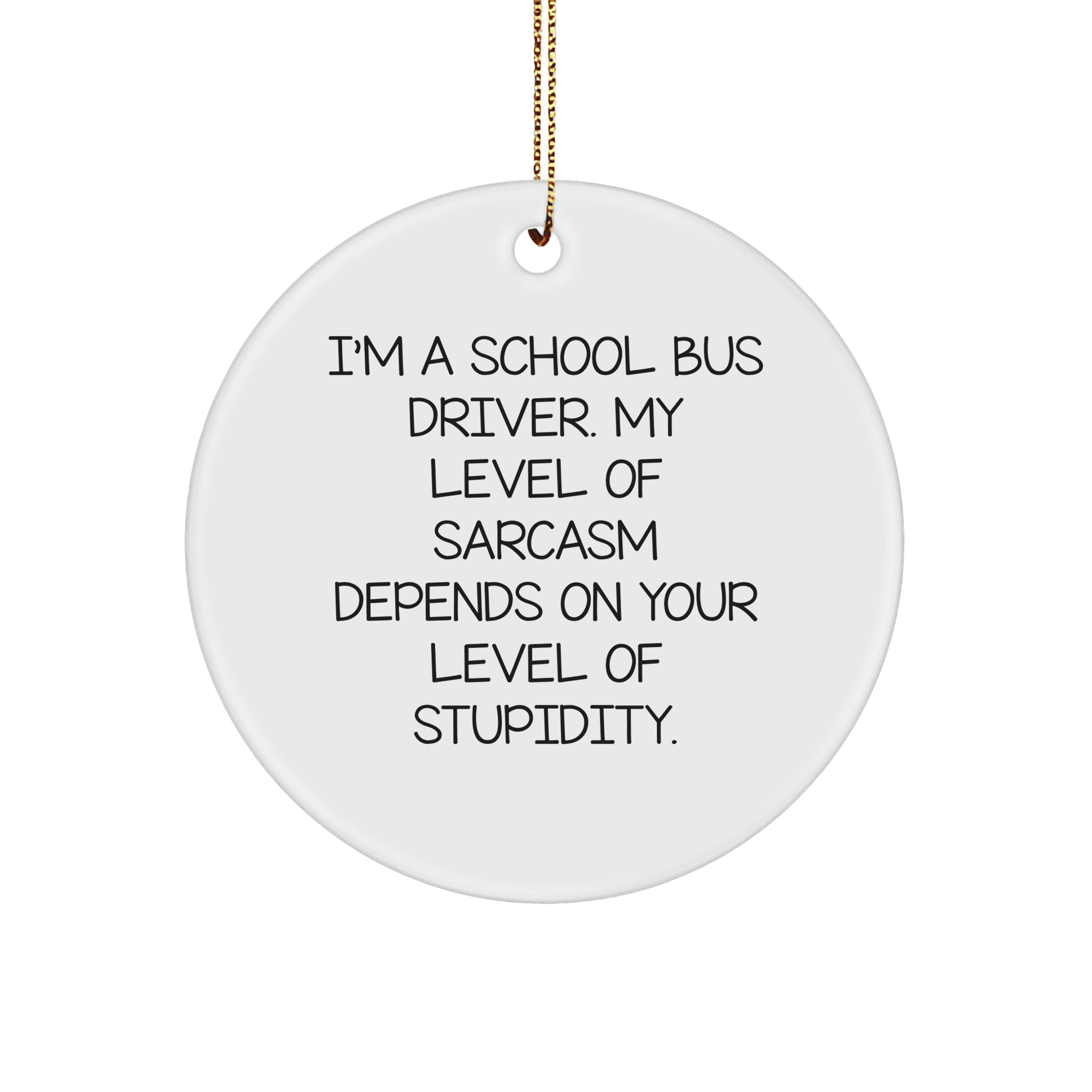 Funny School Bus Driver Gifts for Men - 'I'm A School Bus Driver ...