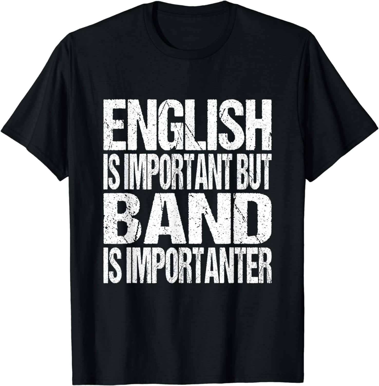 Funny School Marching Band Quote English Joke T-Shirt - Walmart.com