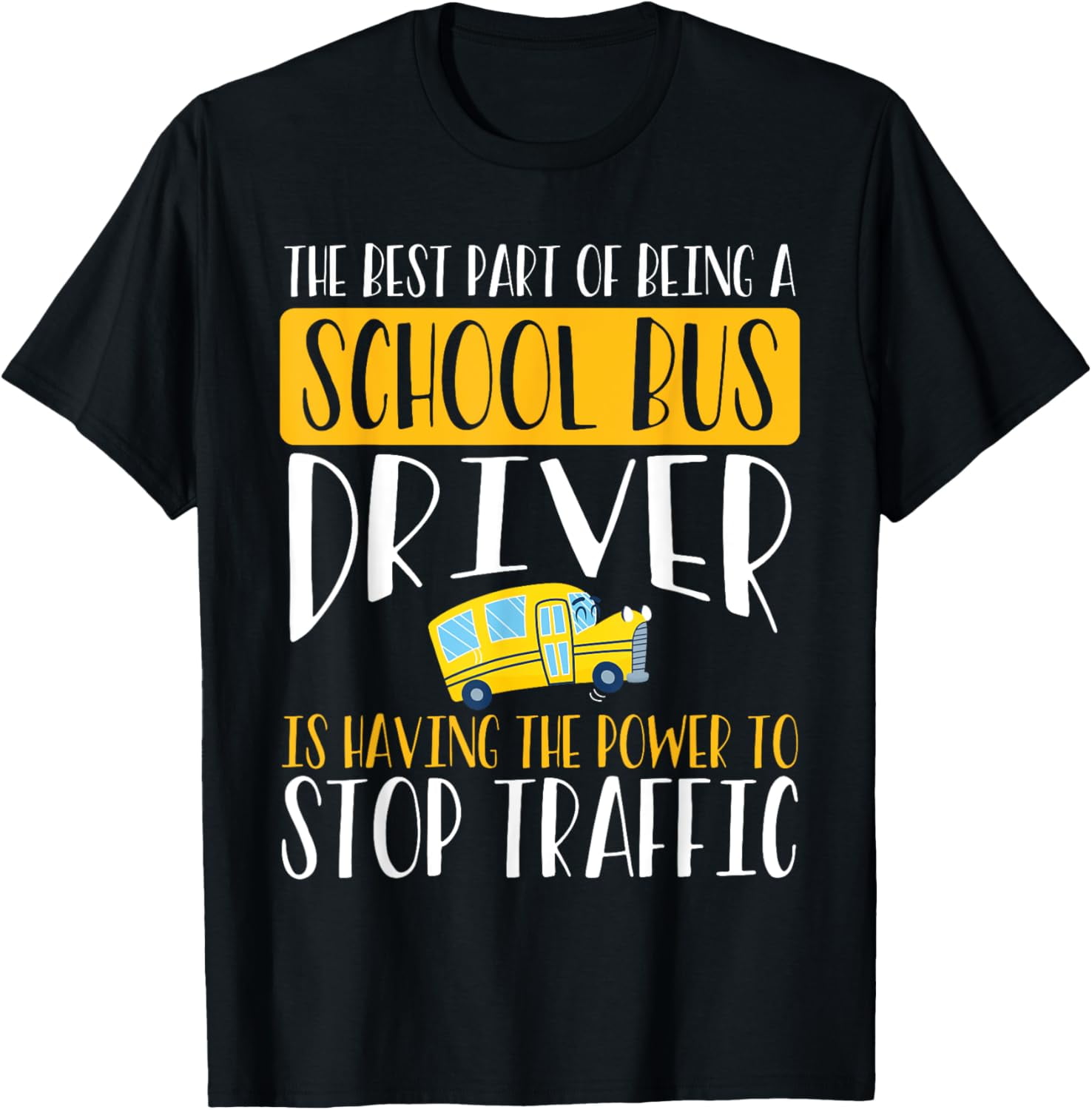 Funny Schoolbus Driver Joke - School Bus Driver Appreciation T-Shirt ...