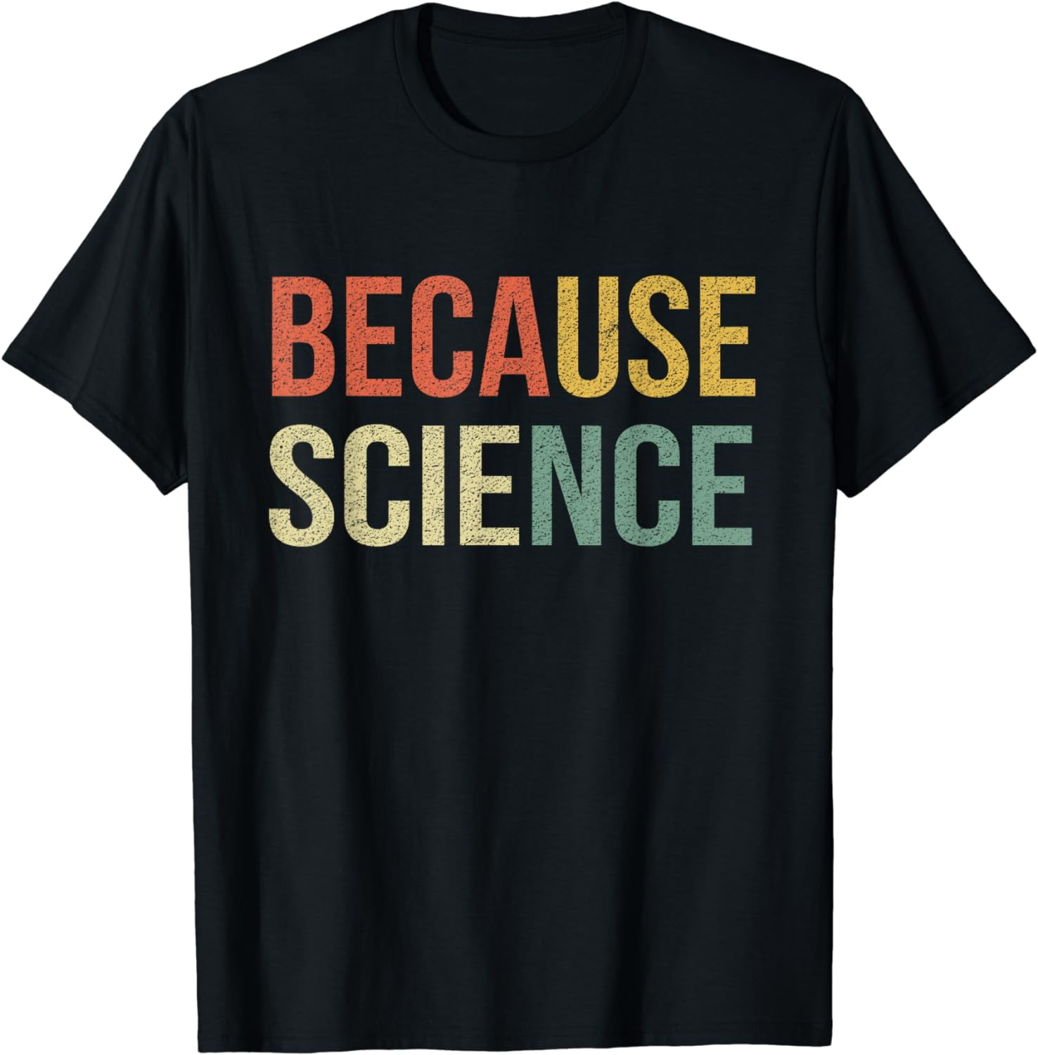 Funny Science Shirt Biology Physics Teacher Because Science T-Shirt ...