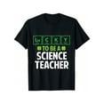 Funny Science Teacher Chemistry Periodic Table LUCKY Shamrock Unisex ...