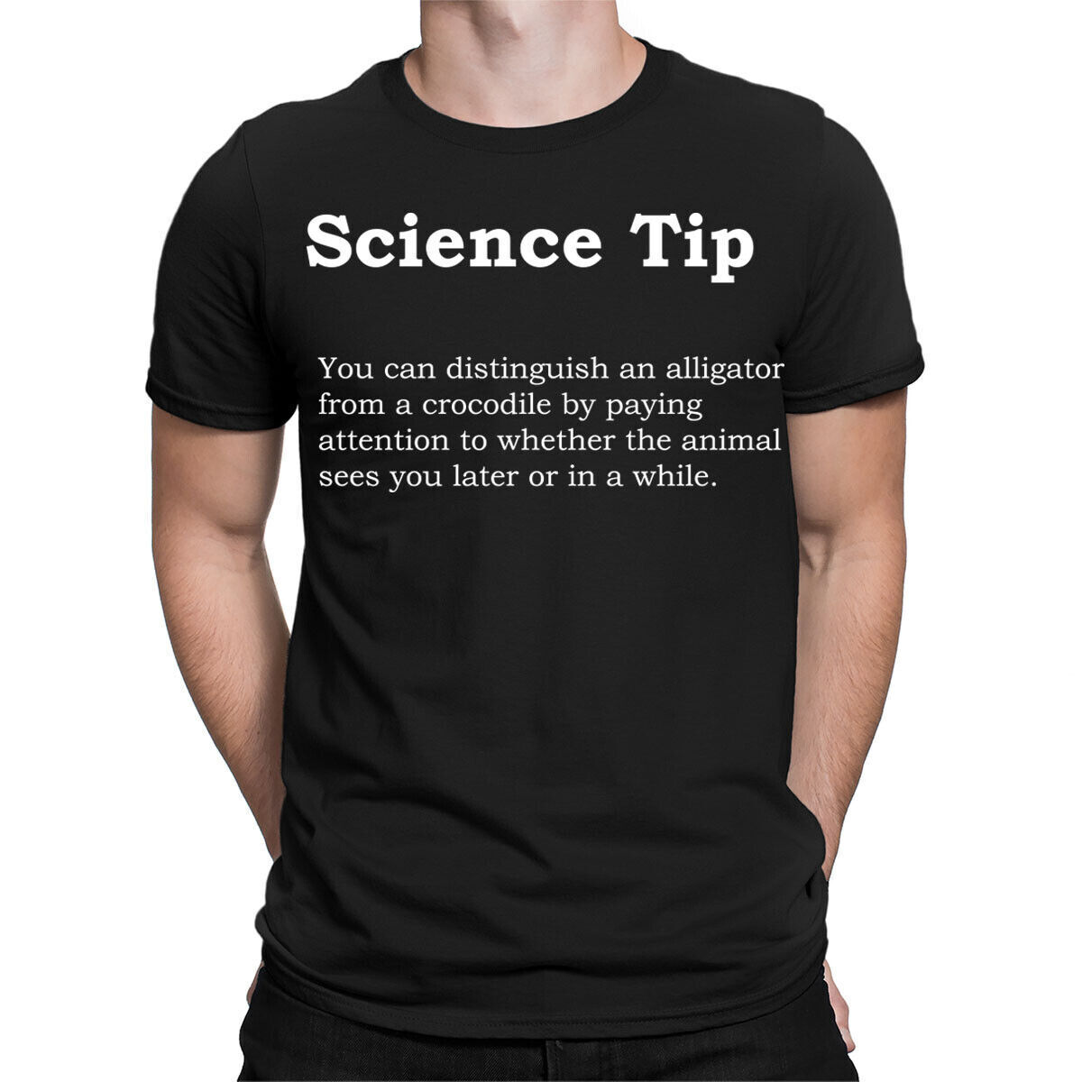 Funny Science Tip Humor Sarcasm Sarcastic Quotes Mens Womens T-Shirts ...