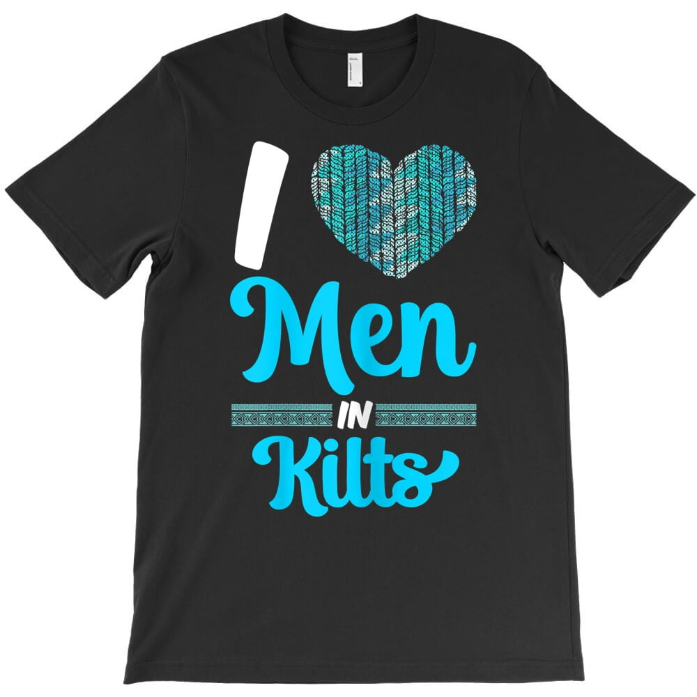 Funny Scottish Kilt I Love Men In Kilts Themed Scotland Costume Fan ...