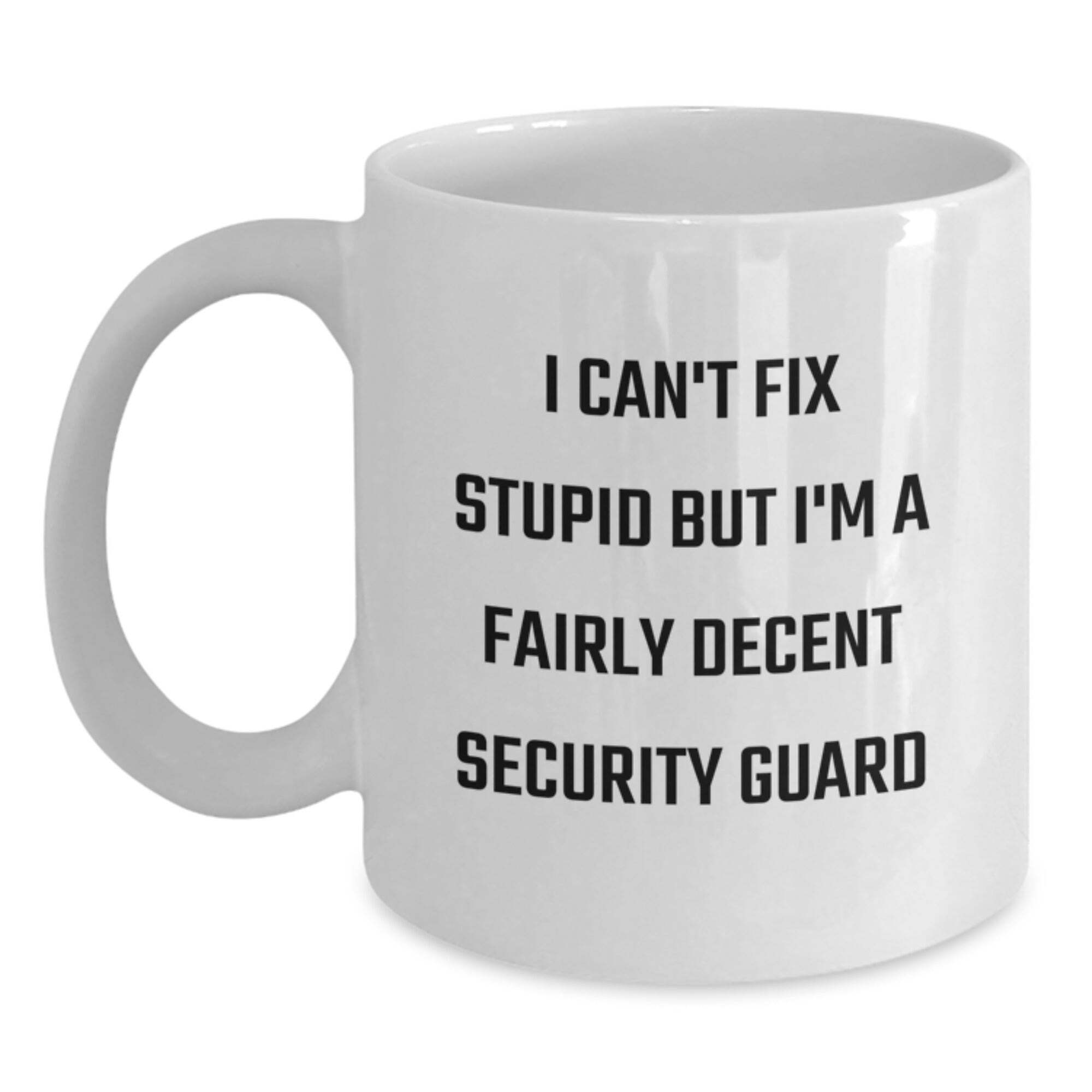 Funny Security Guard Christmas Unique Gifts for Men Women Friends ...