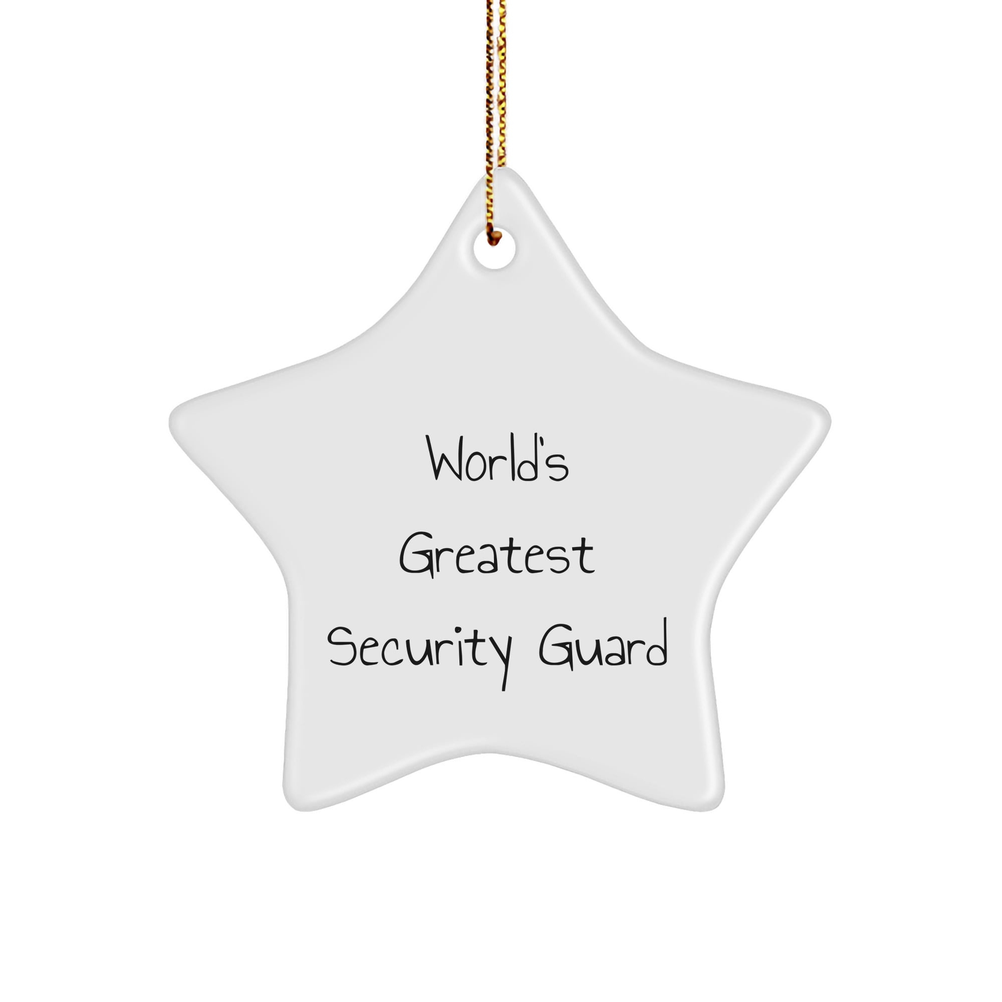 Funny Security Guard Gifts for Christmas - World's Greatest Security ...