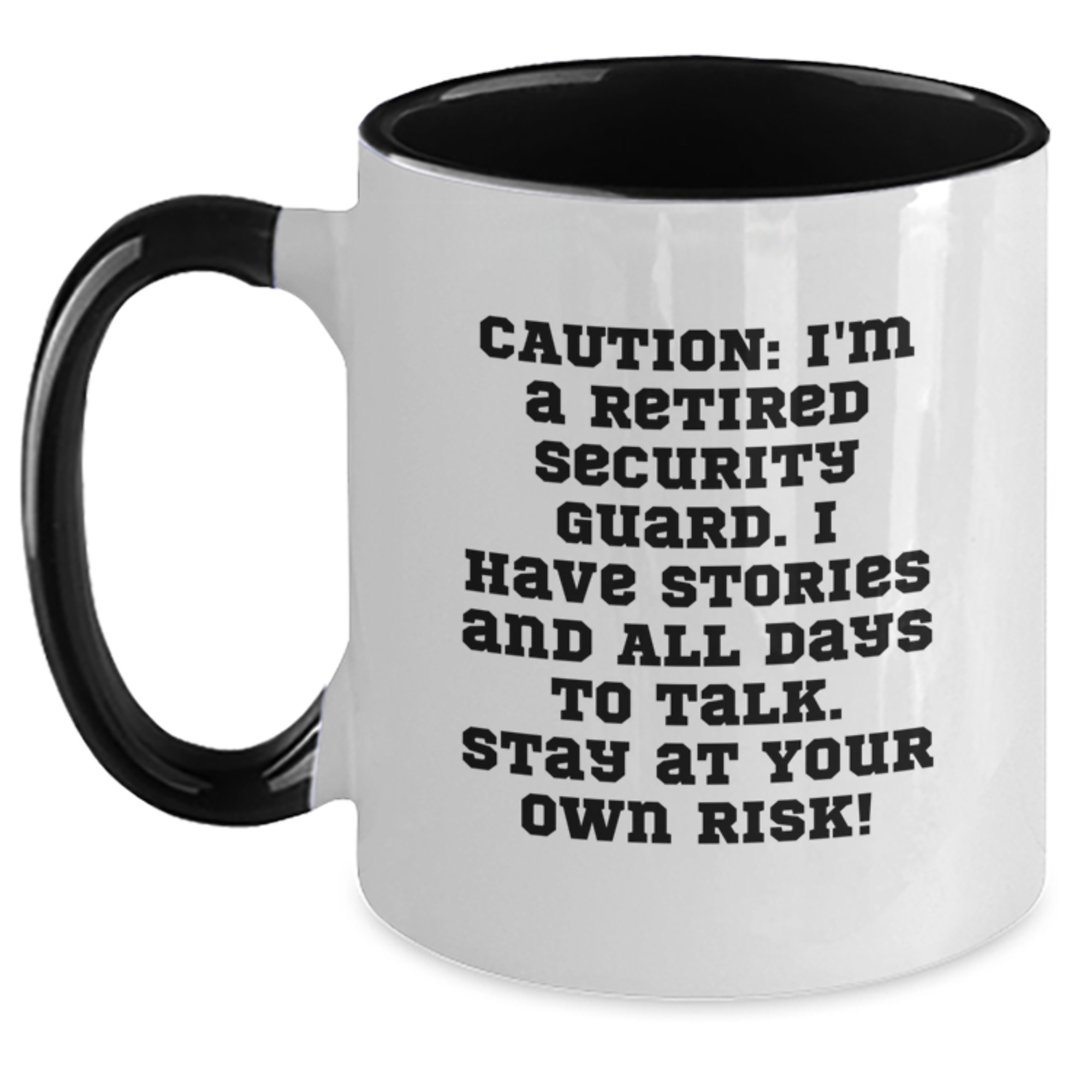 Funny Security Guard Gifts for Him or Her - Retired Security Guard ...