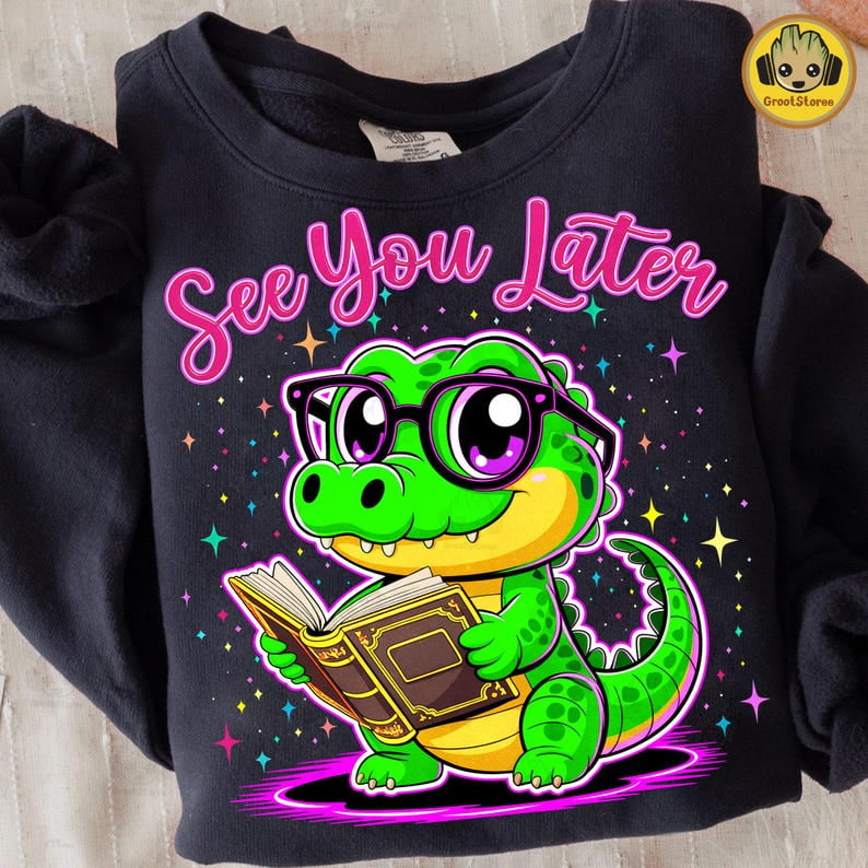 Funny See You Later Alligator Teacher Summer T-shirt, Last Day of ...