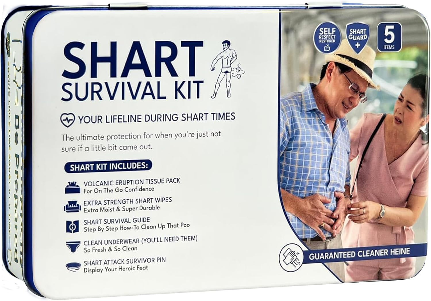 Funny Shart Survival Kit Novelty Fart Potty Pack Christmas Gifts ...