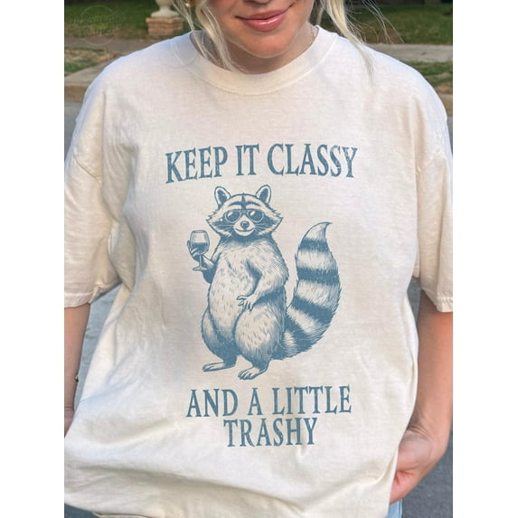 Funny Shirt, Raccoon Tshirt, Wine Lover Gift, Retro Unisex Shirt, 90s ...