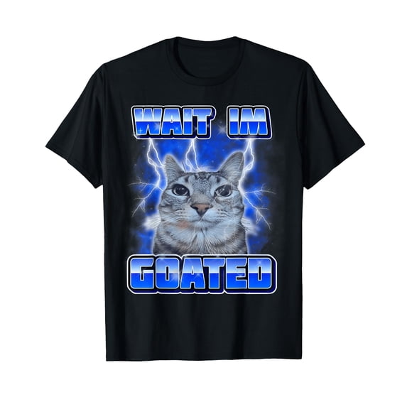 Funny Silly Cat Meme T-Shirt for Men and Women - Dramatic Cat Face ...