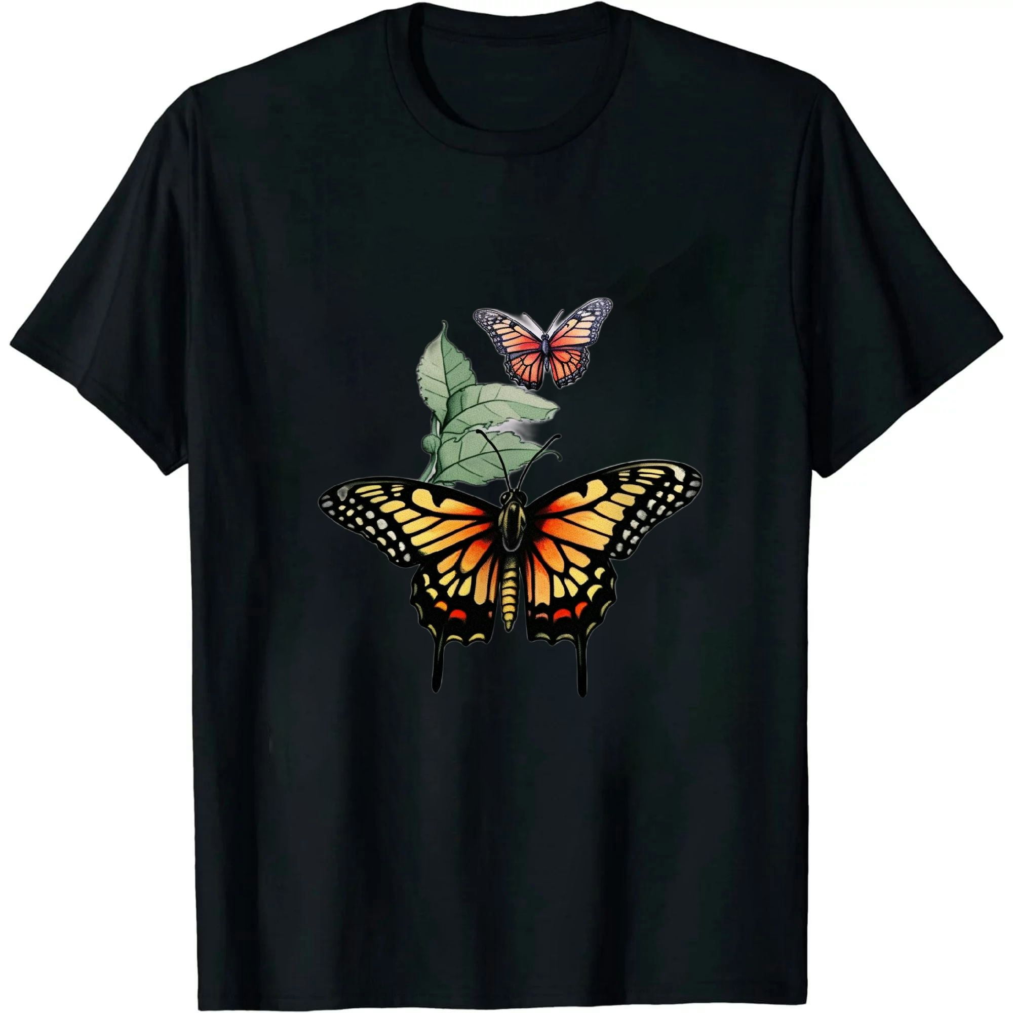 Funny Silly Caterpillar Monarch Butterfly Humor TShirt Gift - Walmart.com