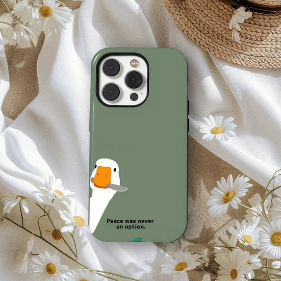 Funny Silly Goose Cute Duck Animal Design Phone Case with iPhone 17 to ...