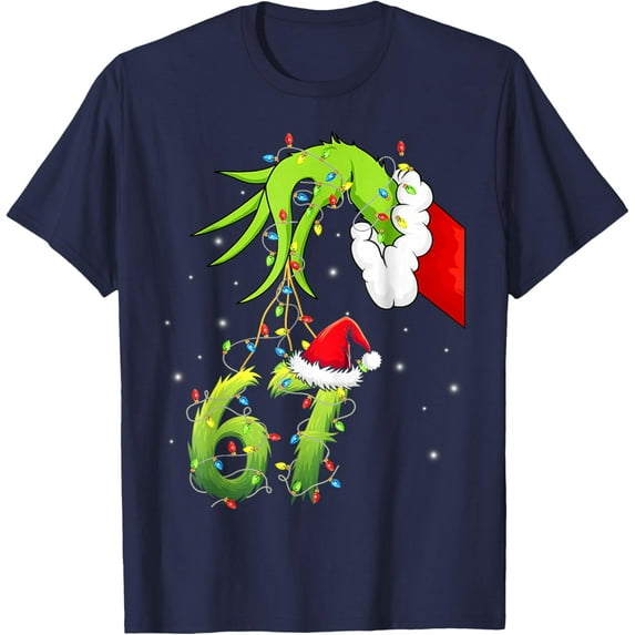 Funny Six Seven 6 7 Meme 67 Christmas Hand Costume T-Shirt - Walmart.com