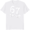 Funny Six Seven 6 7 Meme Gen Alpha Slang 6 7 Hands T-Shirt ,Full Sizes ...