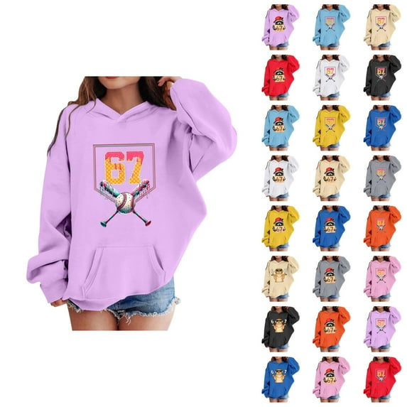 Funny Six Seven 67 Kids 67 Xmas Boys Girls Printed Long Sleeve ...