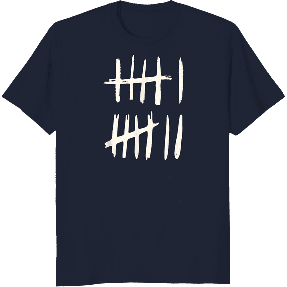 Funny Six Seven 67 Meme Tally Marks 6 7 Numbers T-Shirt ,Full Sizes S ...
