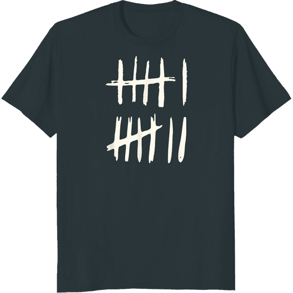 Funny Six Seven 67 Meme Tally Marks 6 7 Numbers T-Shirt ,Full Sizes S ...