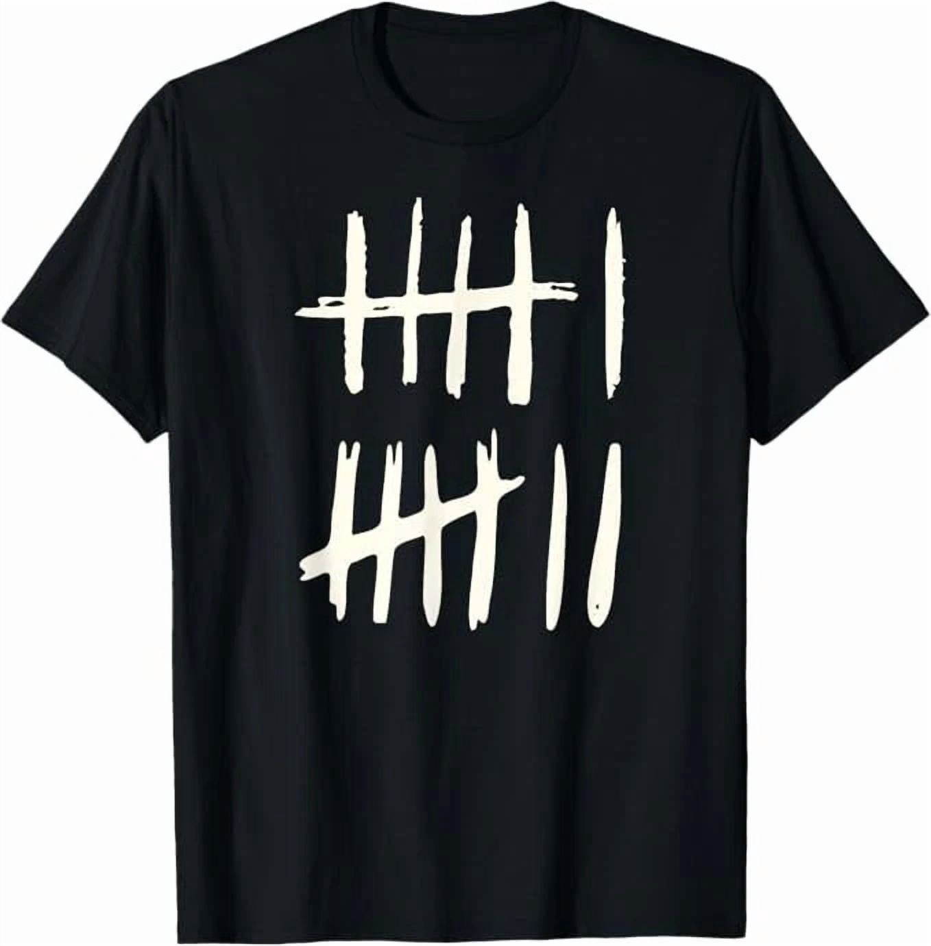 Funny Six Seven Holiday Tally Marks Numbers Graphic Tee Cool Unisex T ...