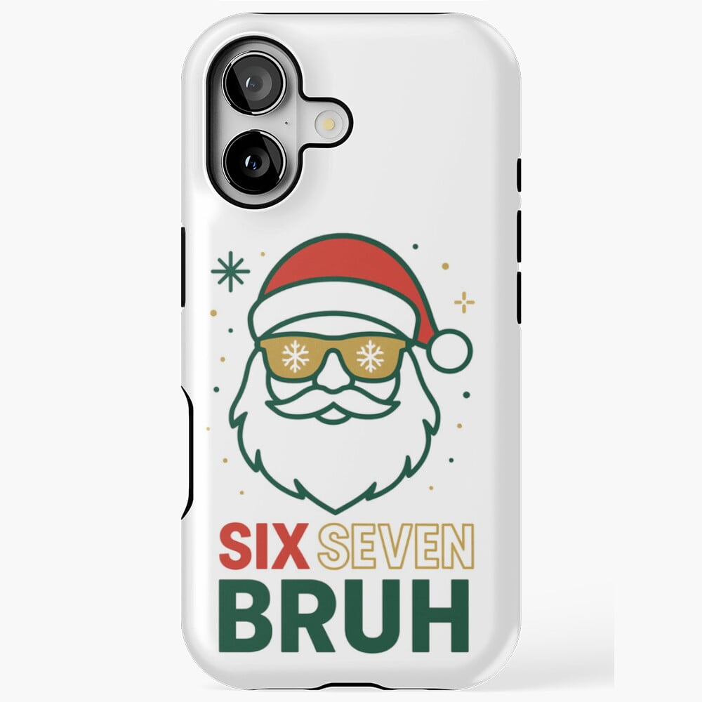 Funny Six Seven Meme Holiday Vibes for iPhone 17 11 12 13 14 15 16 Pro ...